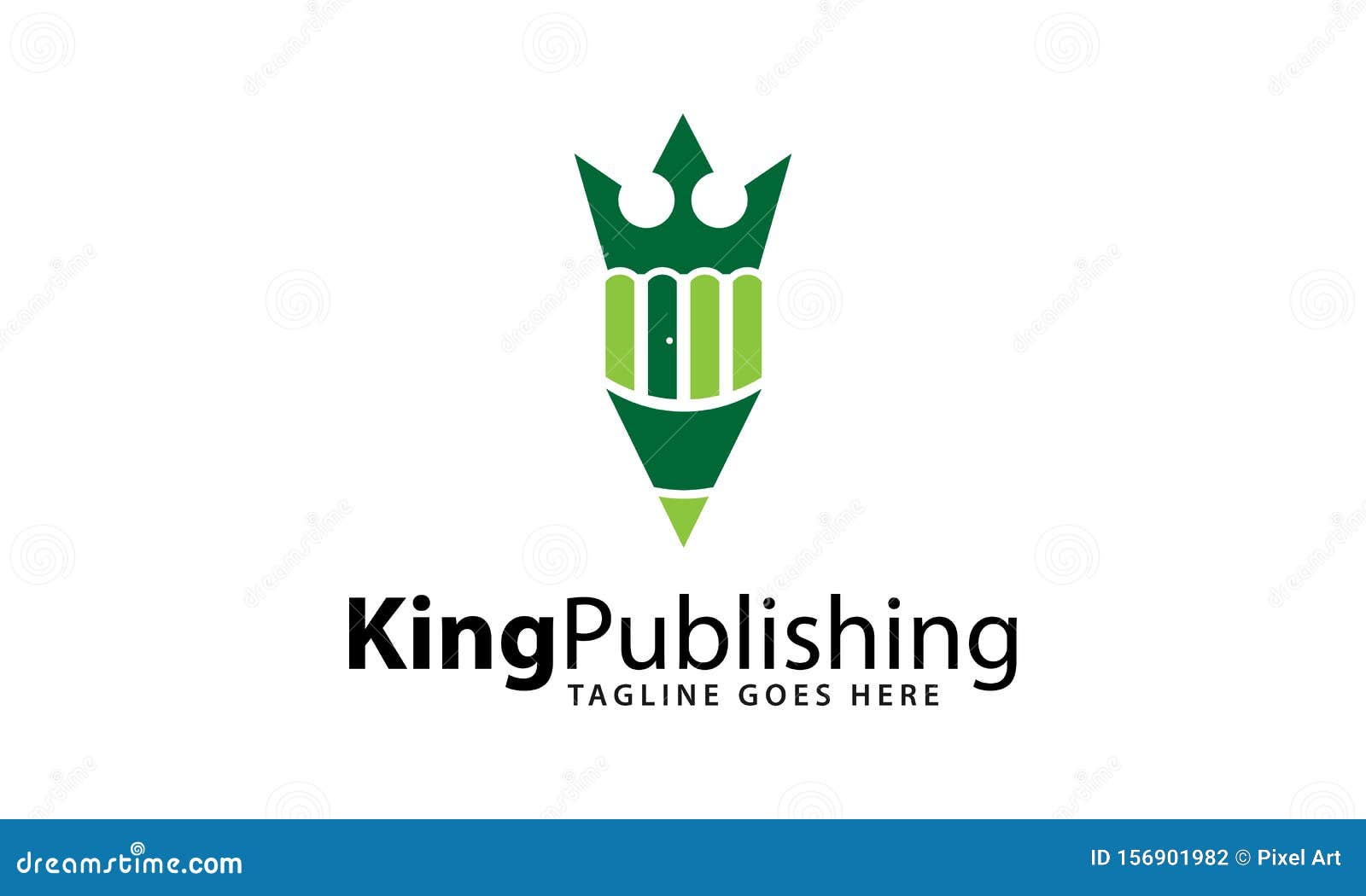 Vector Logo Template for Digital Publishers. Stock Vector ...