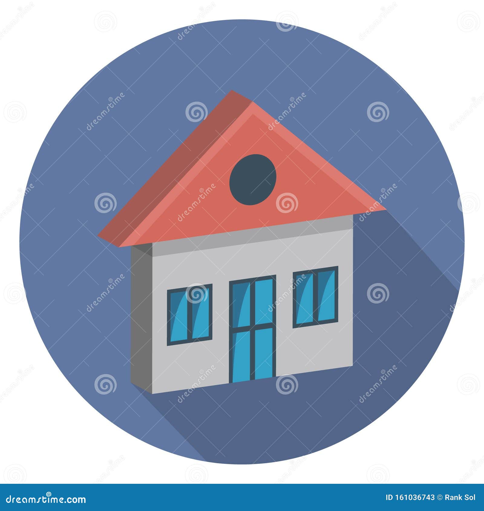 House Color Vector Icon Fully Editable Stock Illustration ...