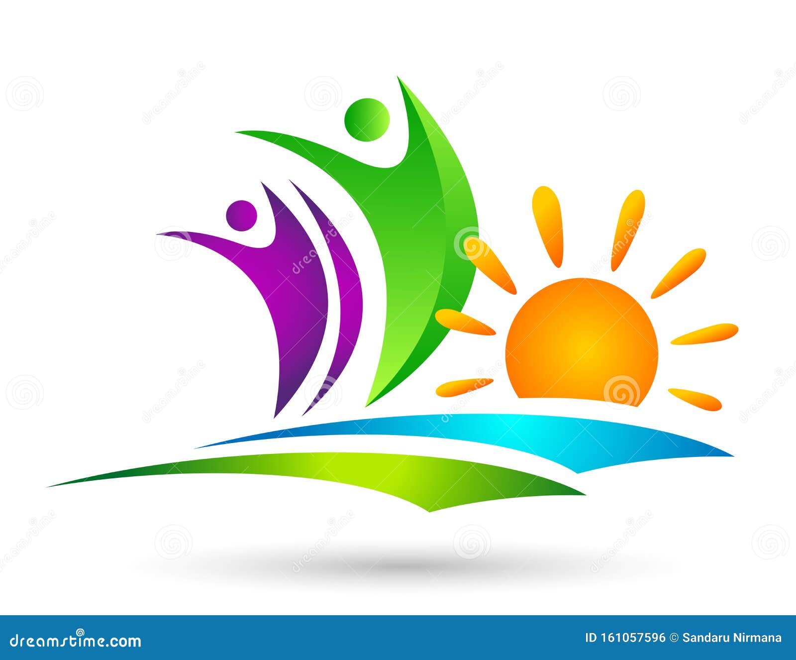 Beach Water Wave Sun People Union Wellness Celebration Group Work ...