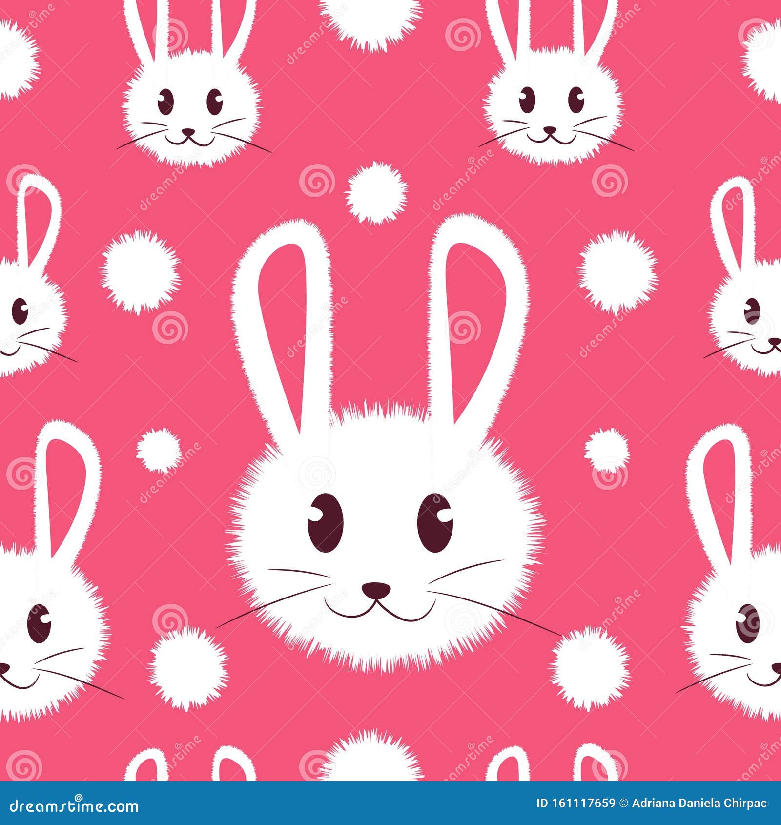 Cute Rabbit Nose Minimalist Black On White Vector Illustration. Cute ...