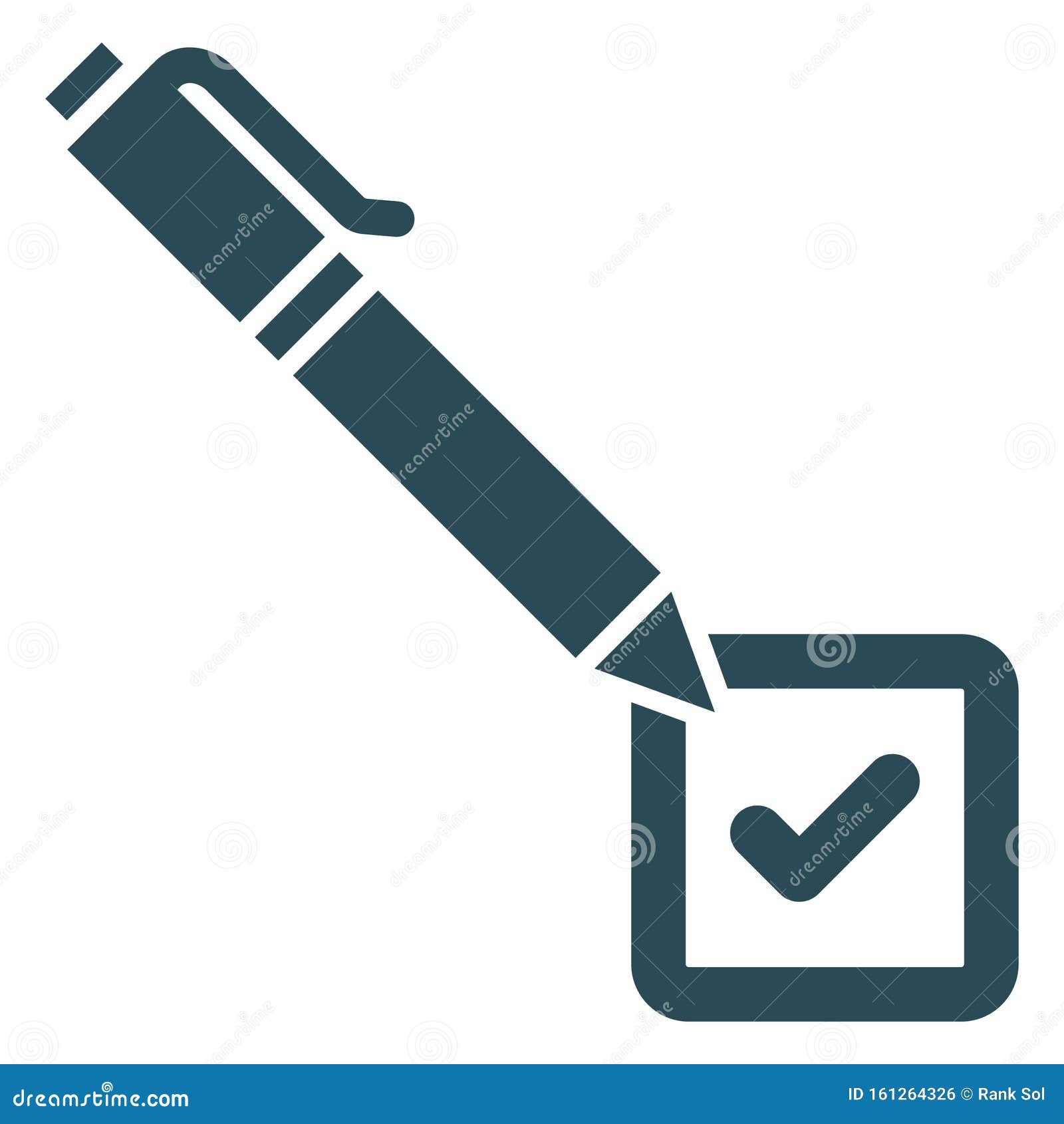 Agreement, Autograph Isolated Vector Icon that Can Be Easily Modified ...