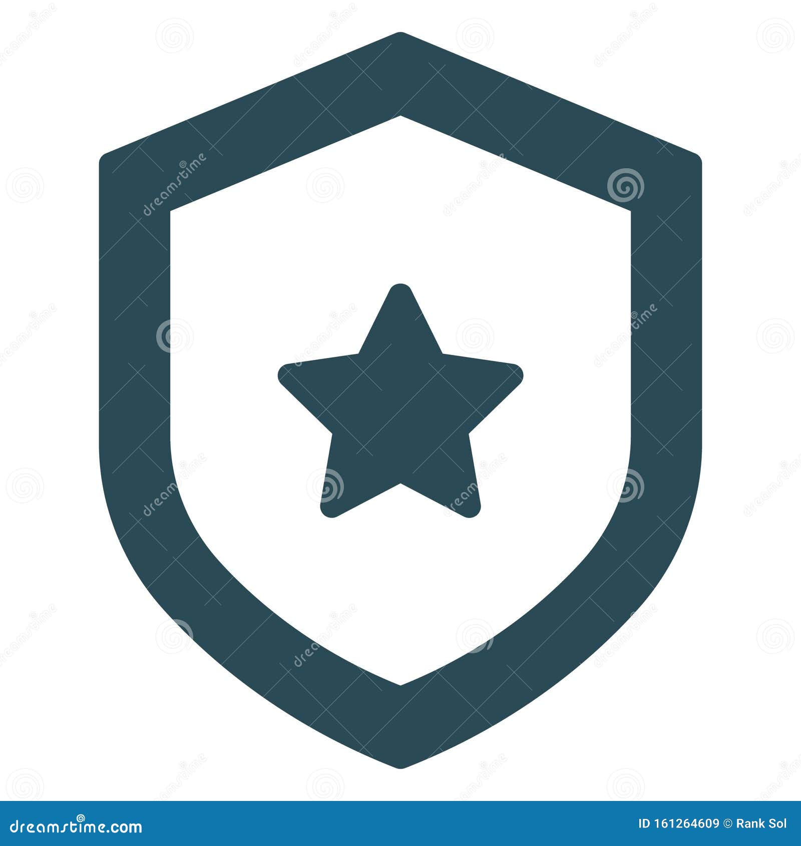 Award Shield, Gold Shield Isolated Vector Icon that Can Be Easily ...