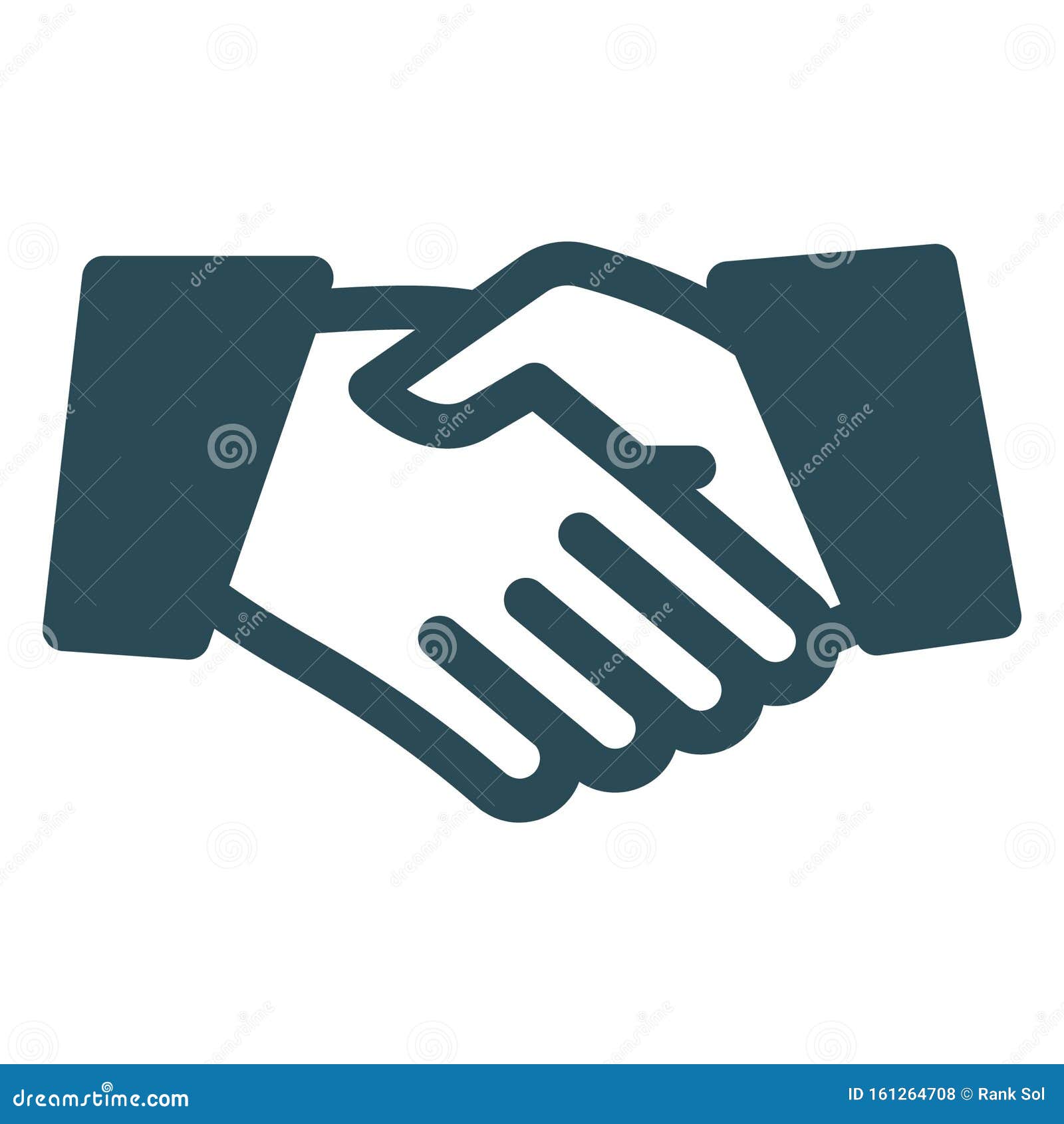 Business Partners, Business Relationship Isolated Vector Icon that Can ...