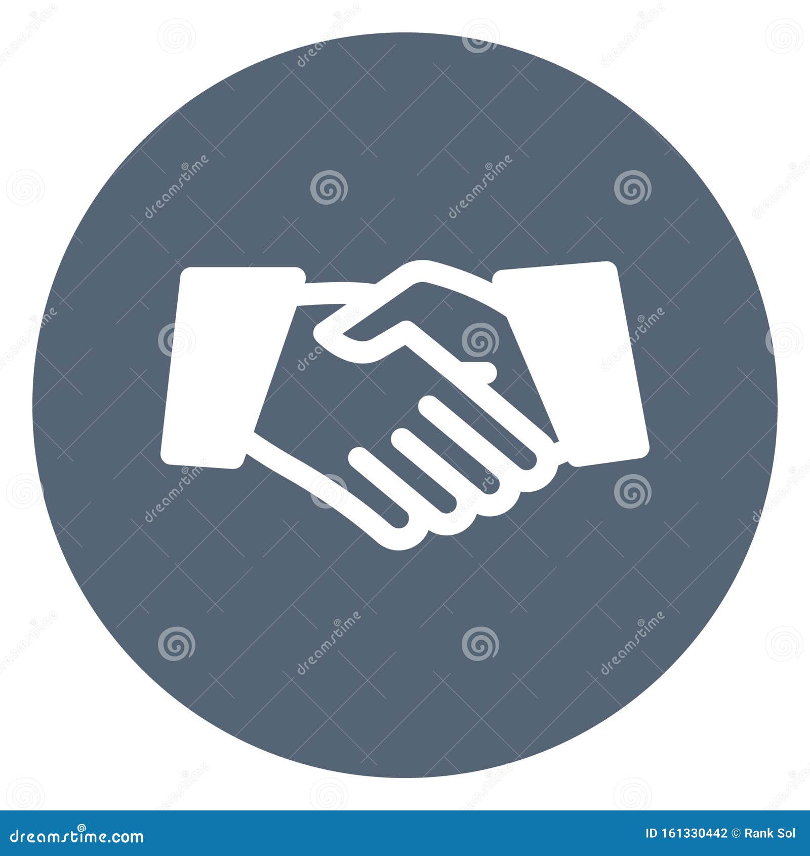 Business Partners, Business Relationship Isolated Vector Icon that Can ...