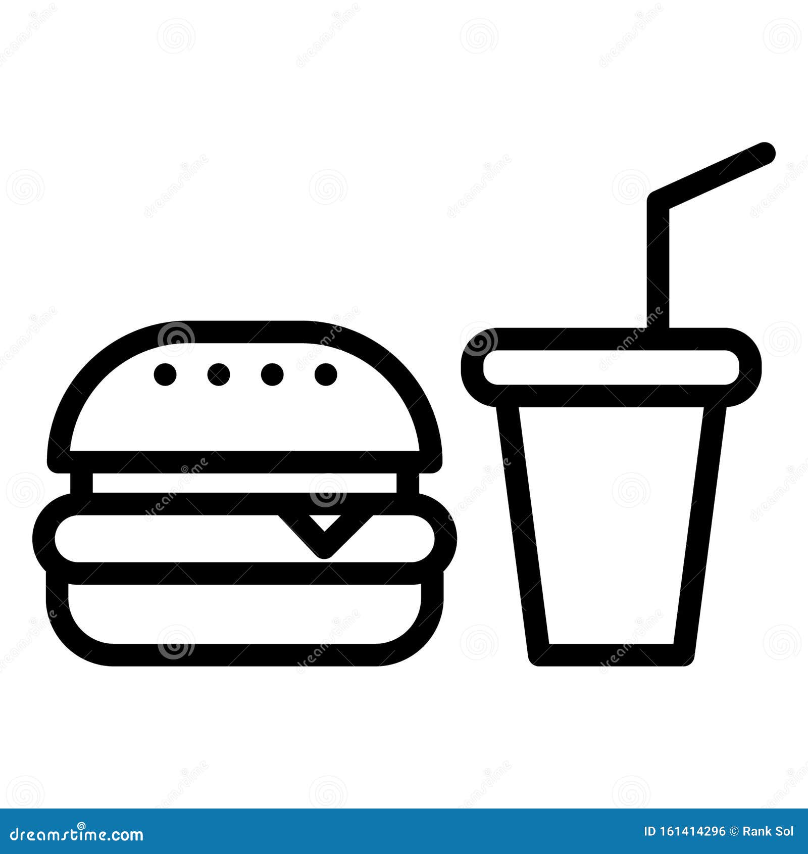 Unhealthy Food Isolated Vector Icon that Can Be Easily Modified or Edit ...
