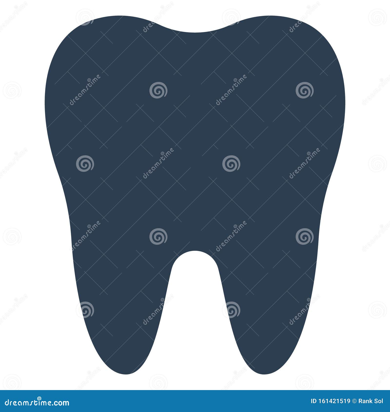 Healthy Teeth Isolated Vector Icon that Can Be Easily Modified or Edit ...