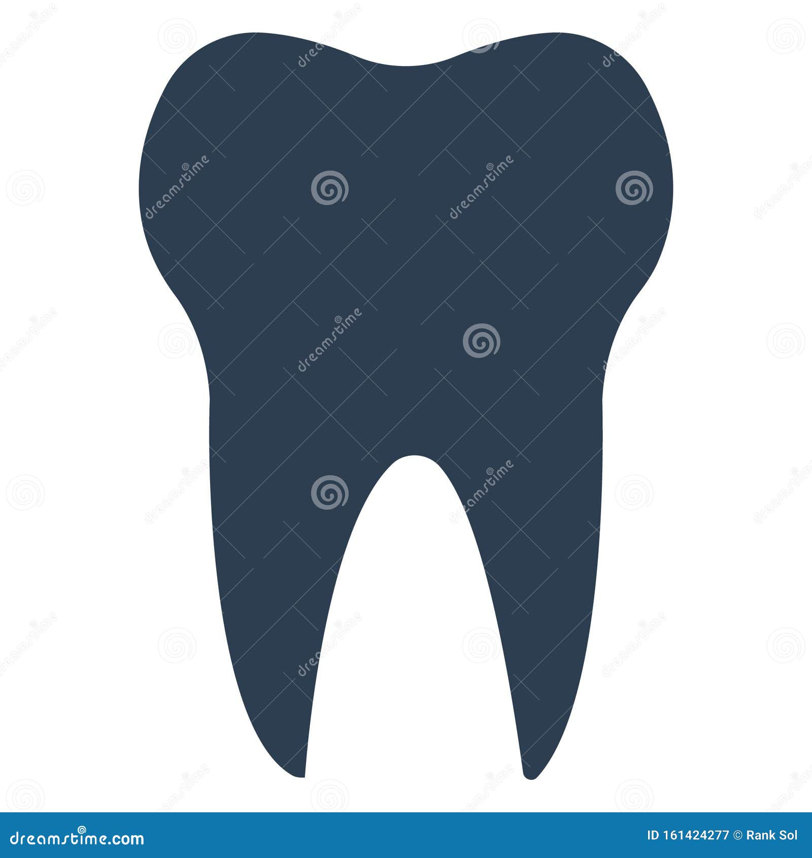 Tooth Isolated Vector Icon that Can Be Easily Modified or Edit Stock ...