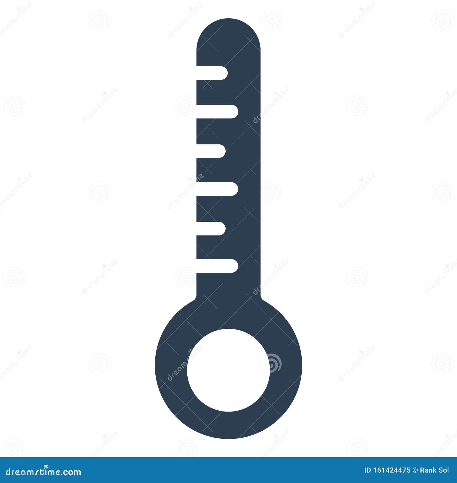 Thermometer Isolated Vector Icon that Can Be Easily Modified or Edit ...
