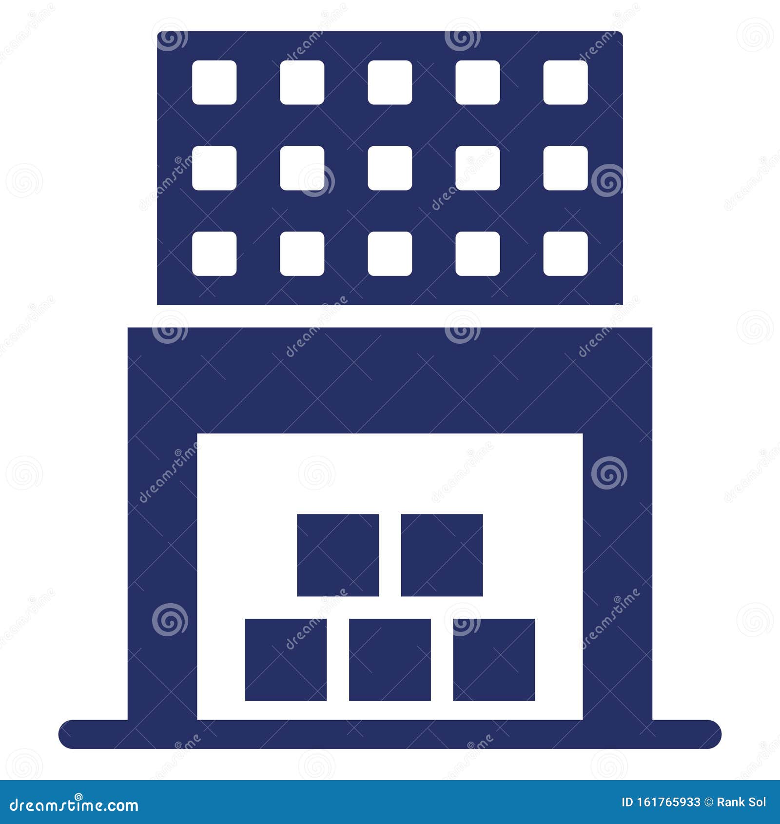 Depository, Stockroom Isolated Vector Icon Which Can Be Easily Modified ...