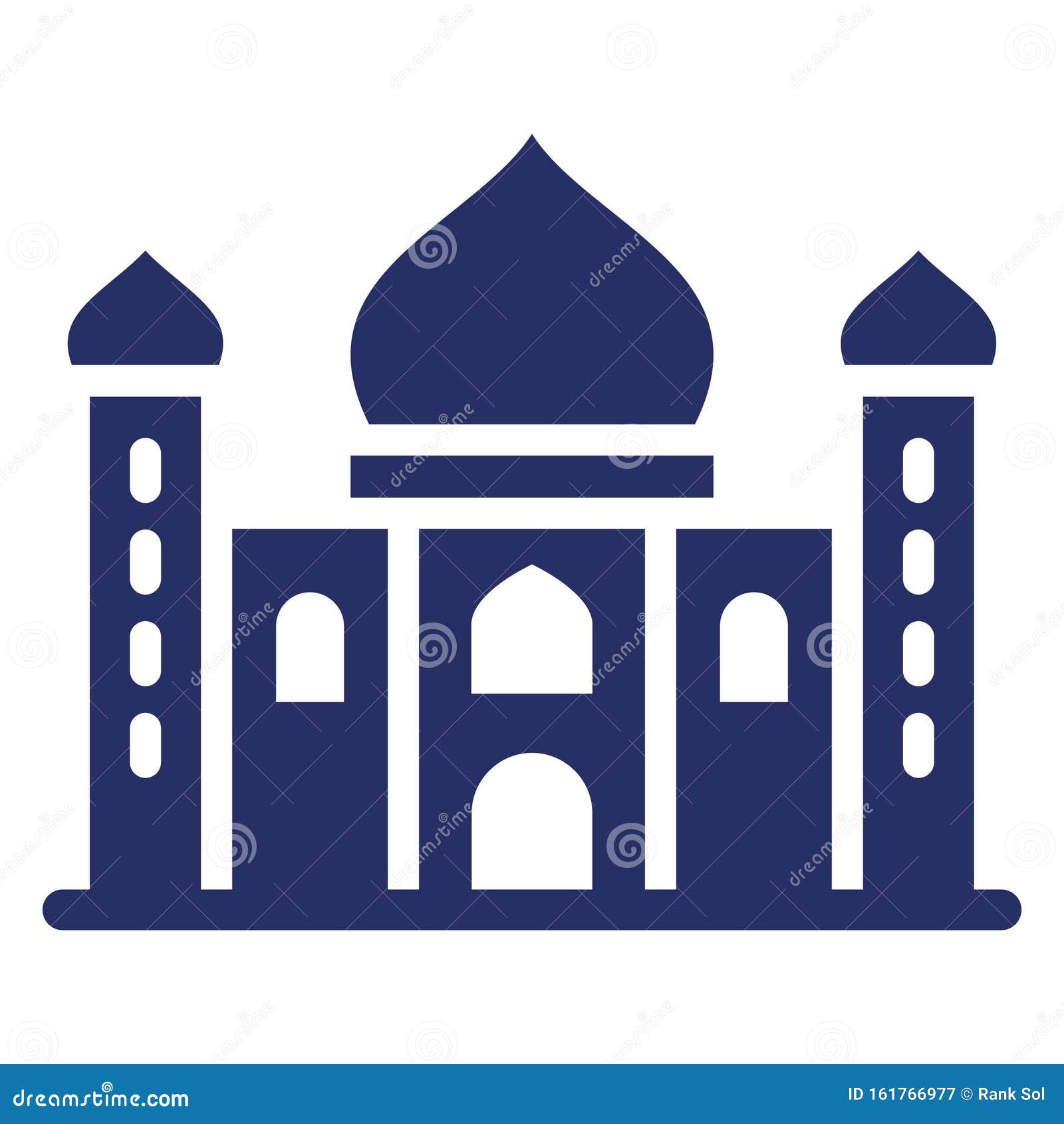 Katas Fort, Katas Mandir Isolated Vector Icon Which Can Be Easily ...