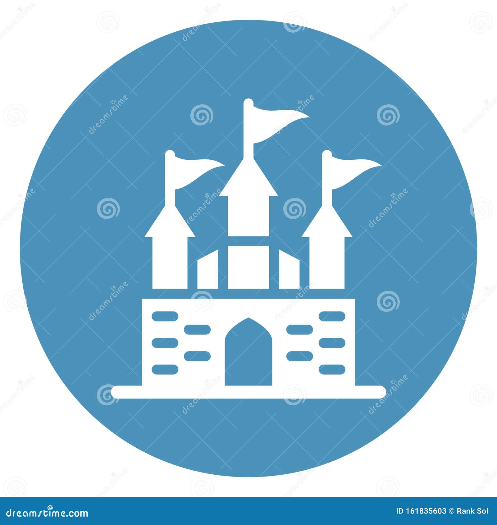 Disney Park, Disney Playland Isolated Vector Icon Which Can Be Easily ...