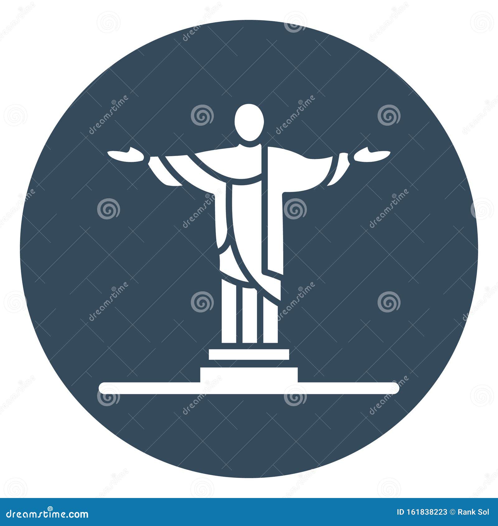Brazilian Landmark, Brazilian Monument Isolated Vector Icon Which Can ...
