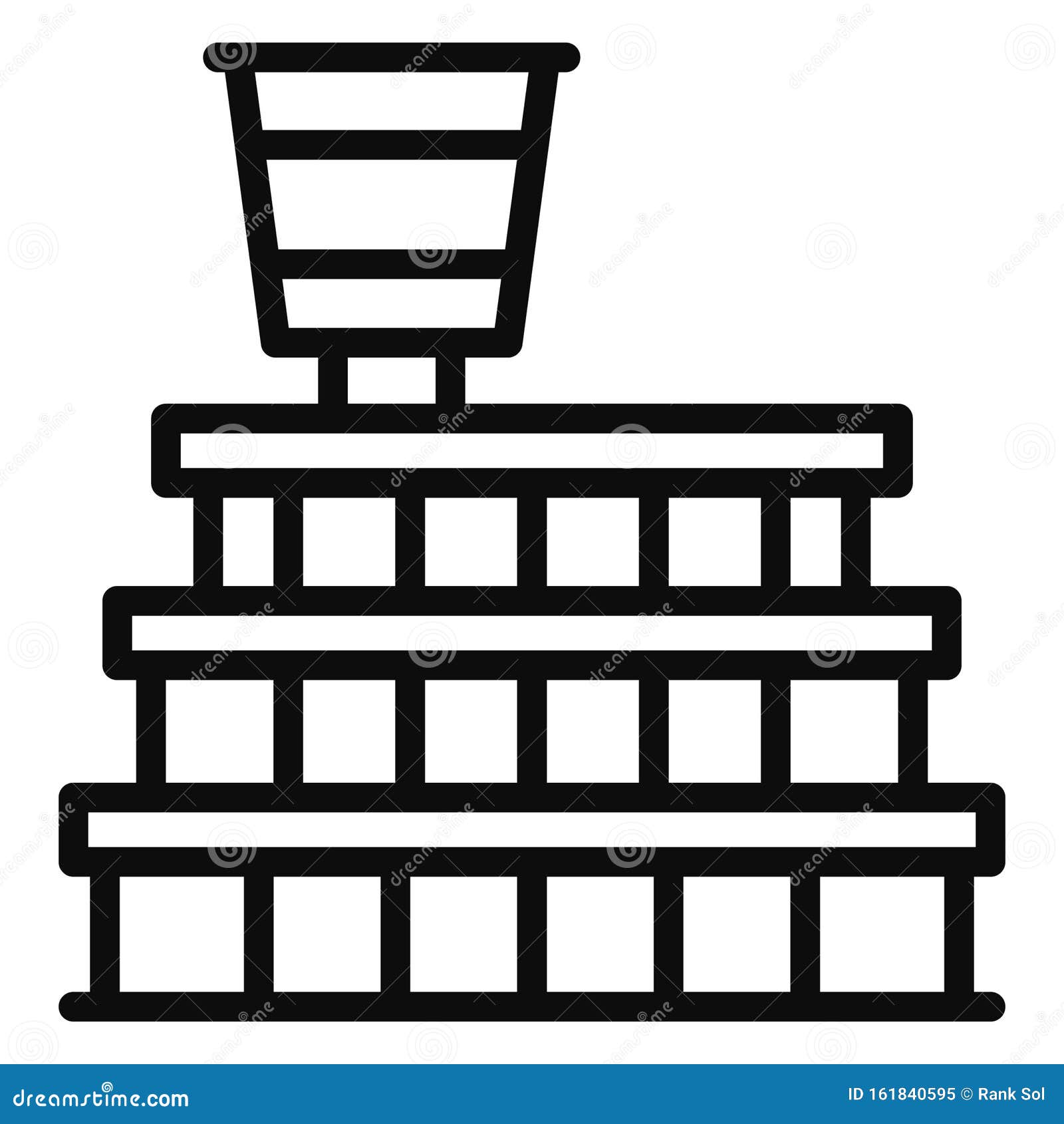 Aerodrome, Air Terminal Isolated Vector Icon Which Can Be Easily ...