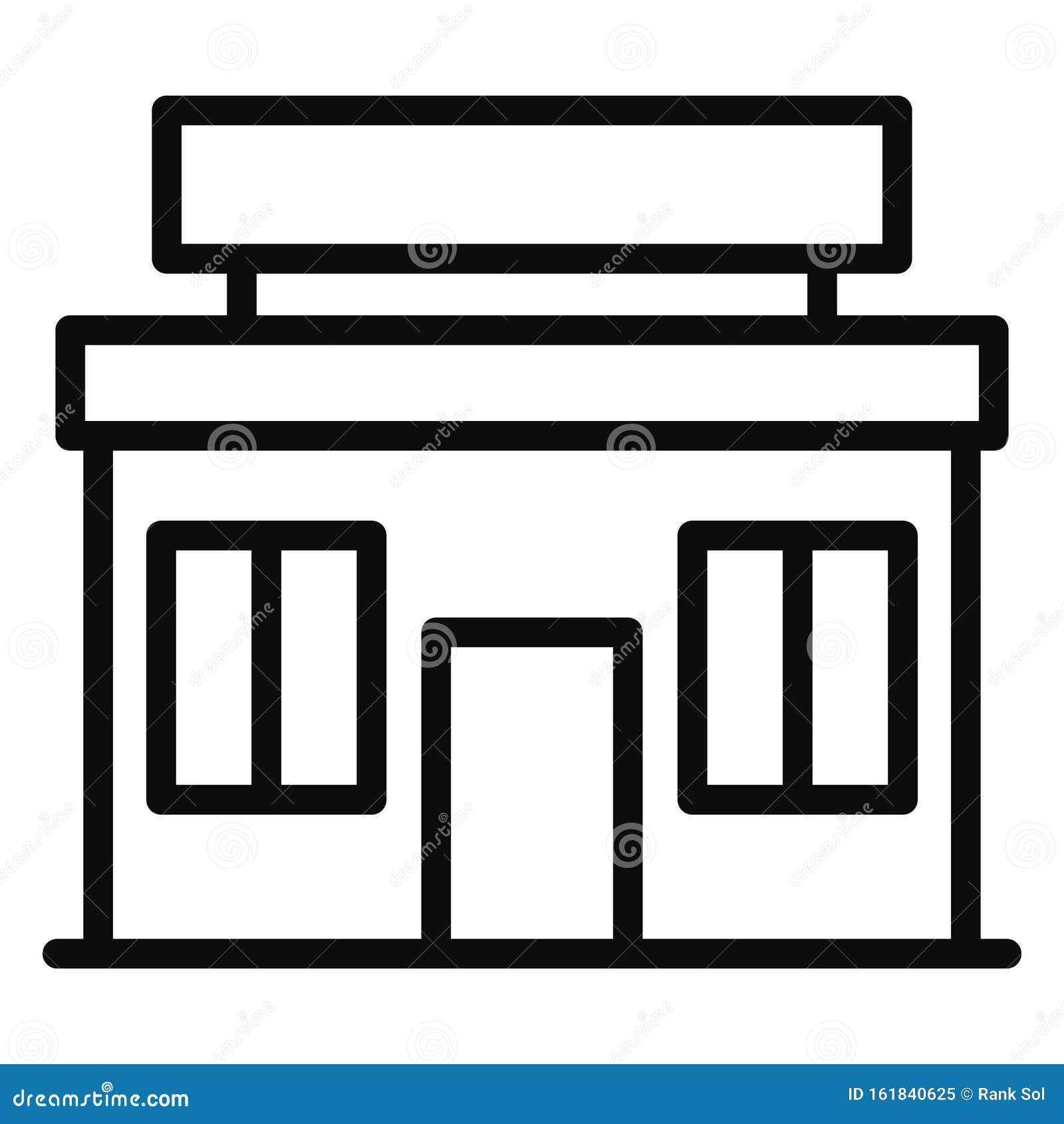 Dispensary, Drugstore Isolated Vector Icon Which Can Be Easily Modified ...