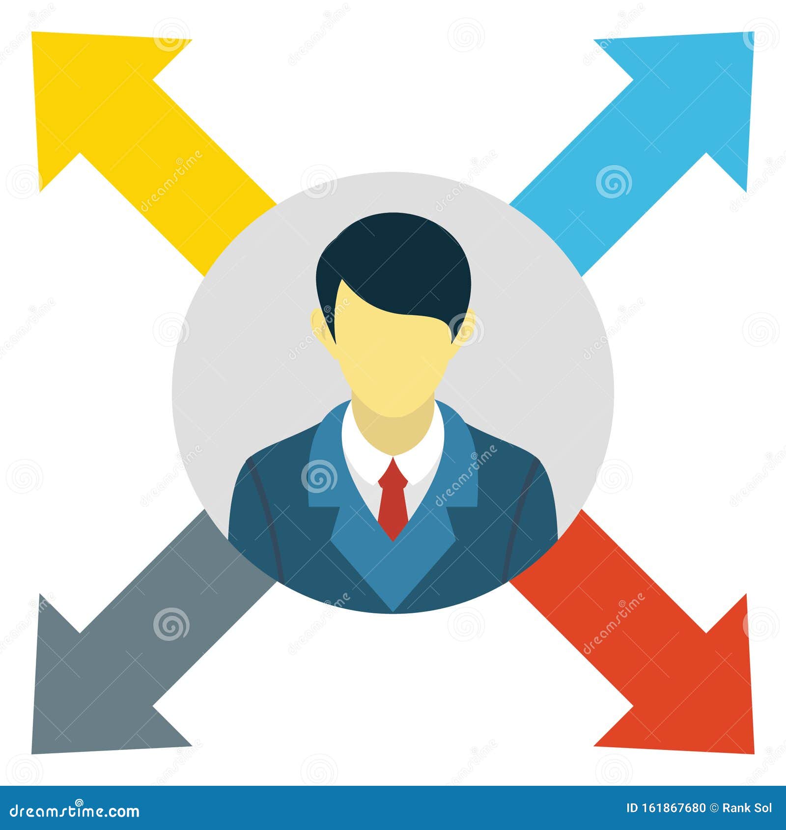Leader Color Vector Icon Which Can Easily Modify or Edit Stock Vector ...