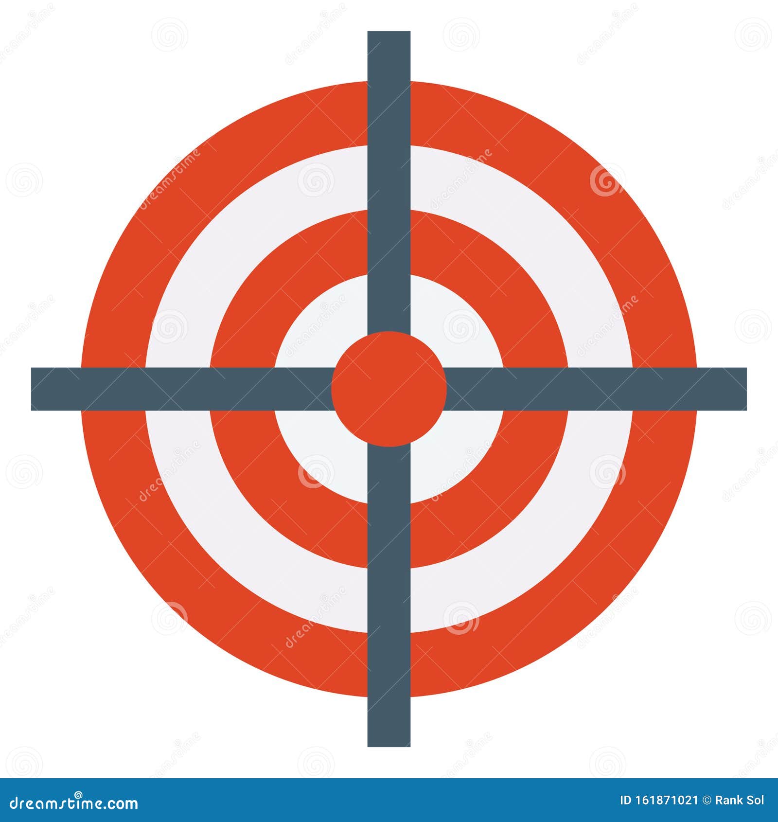 Target Color Vector Icon Which Can Easily Modify or Edit Stock Vector ...