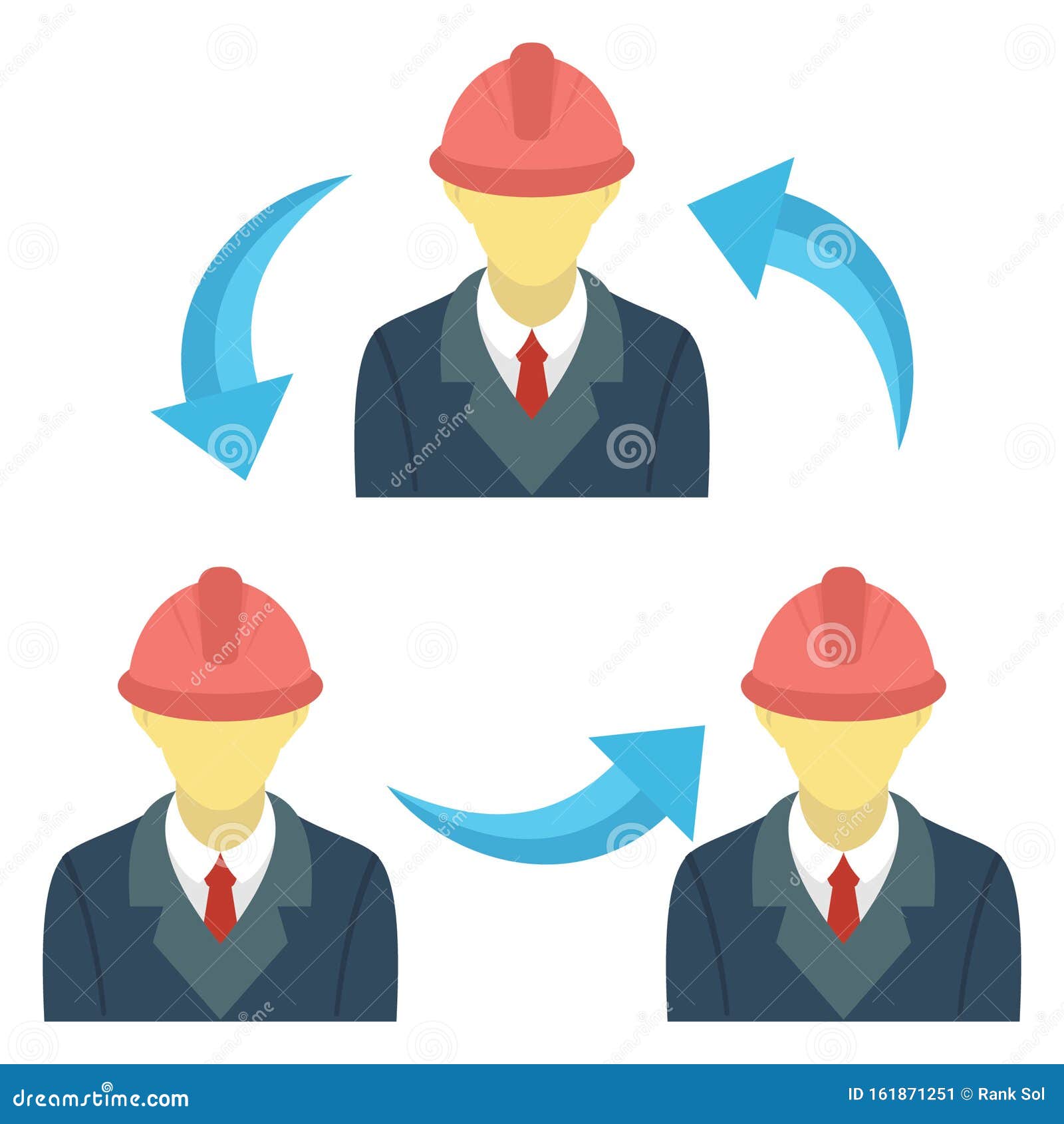 Team Color Vector Icon Which Can Easily Modify or Edit Stock Vector ...