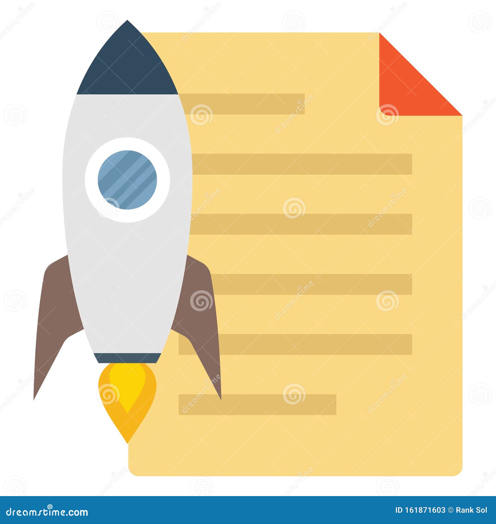 Startup Planning Color Vector Icon Which Can Easily Modify or Edit ...