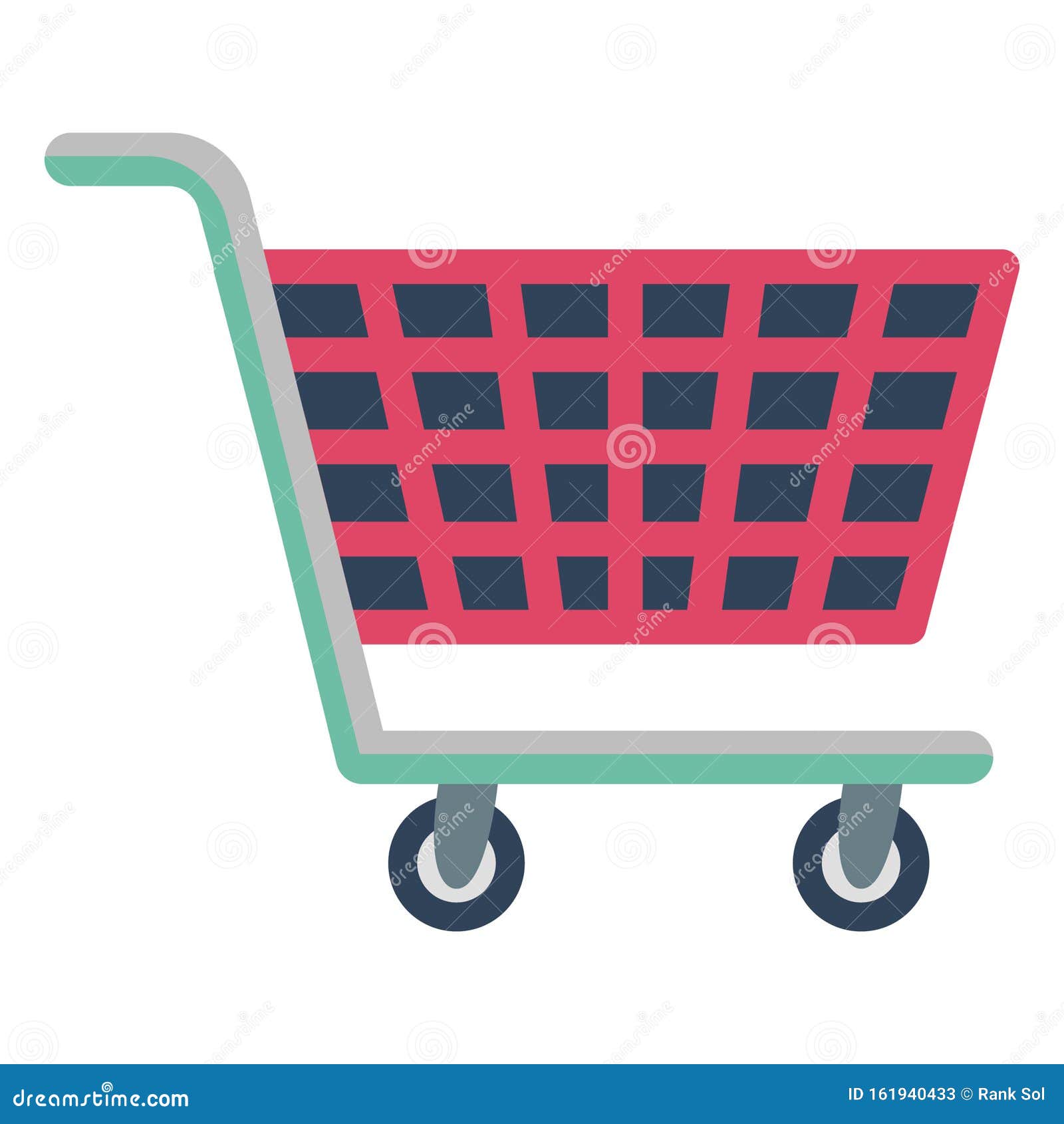 Basket Color Isolated Vector Icon that Can Easily Modify or Edit Stock ...