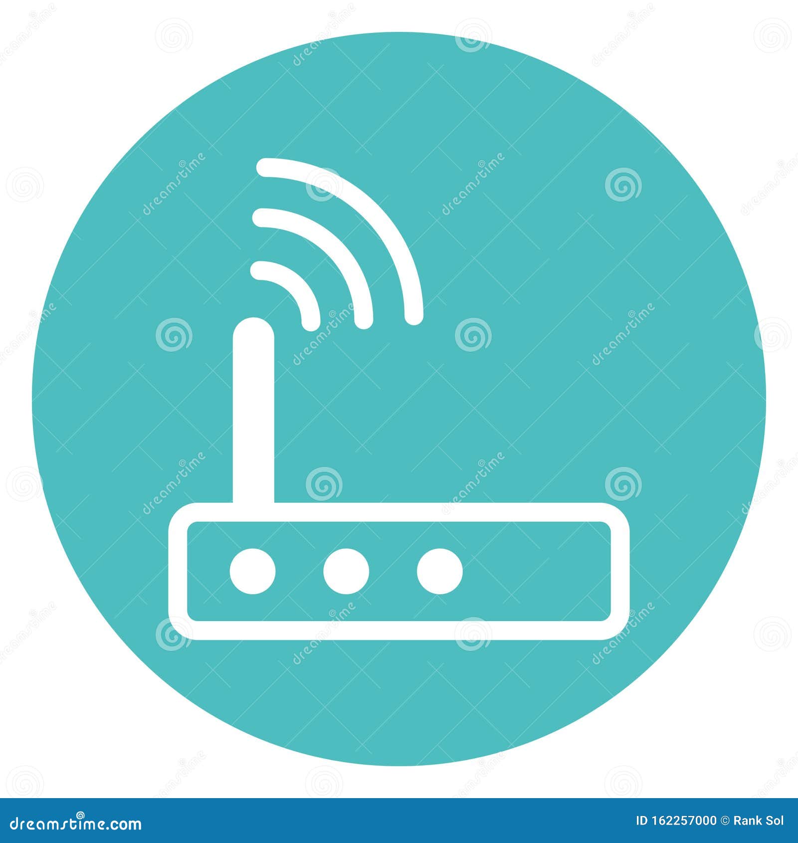 Internet Device Isolated Vector Icon Easily Edit or Modify Stock ...
