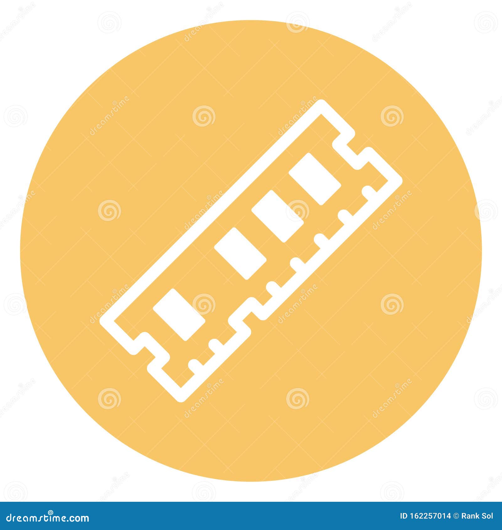 Audio Reel Isolated Vector Icon Easily Edit or Modify Stock Vector ...