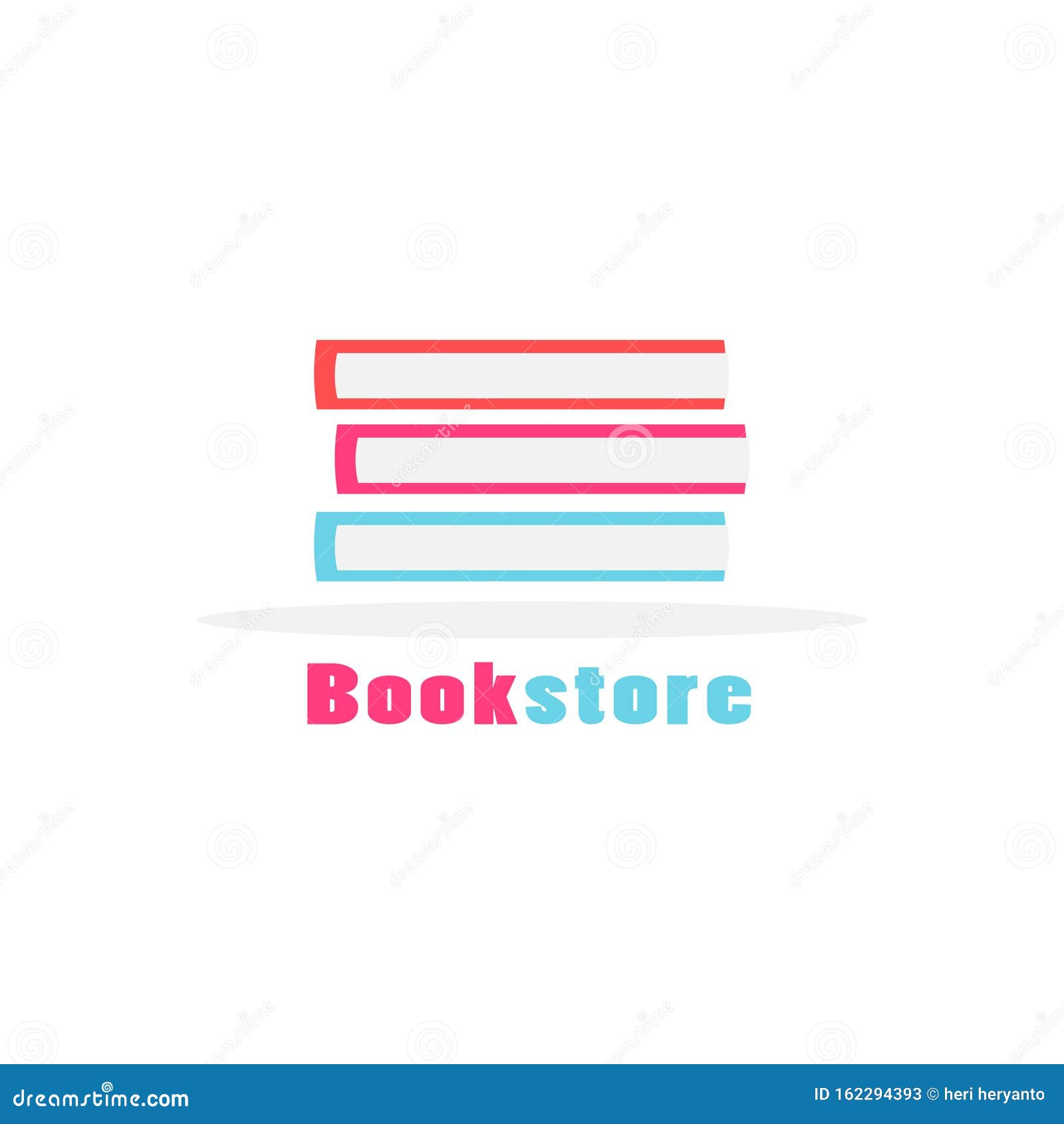 Bookstore Logo Design, Bookshop Vector Sign, Icon, Symbol, Emblem, Logo ...