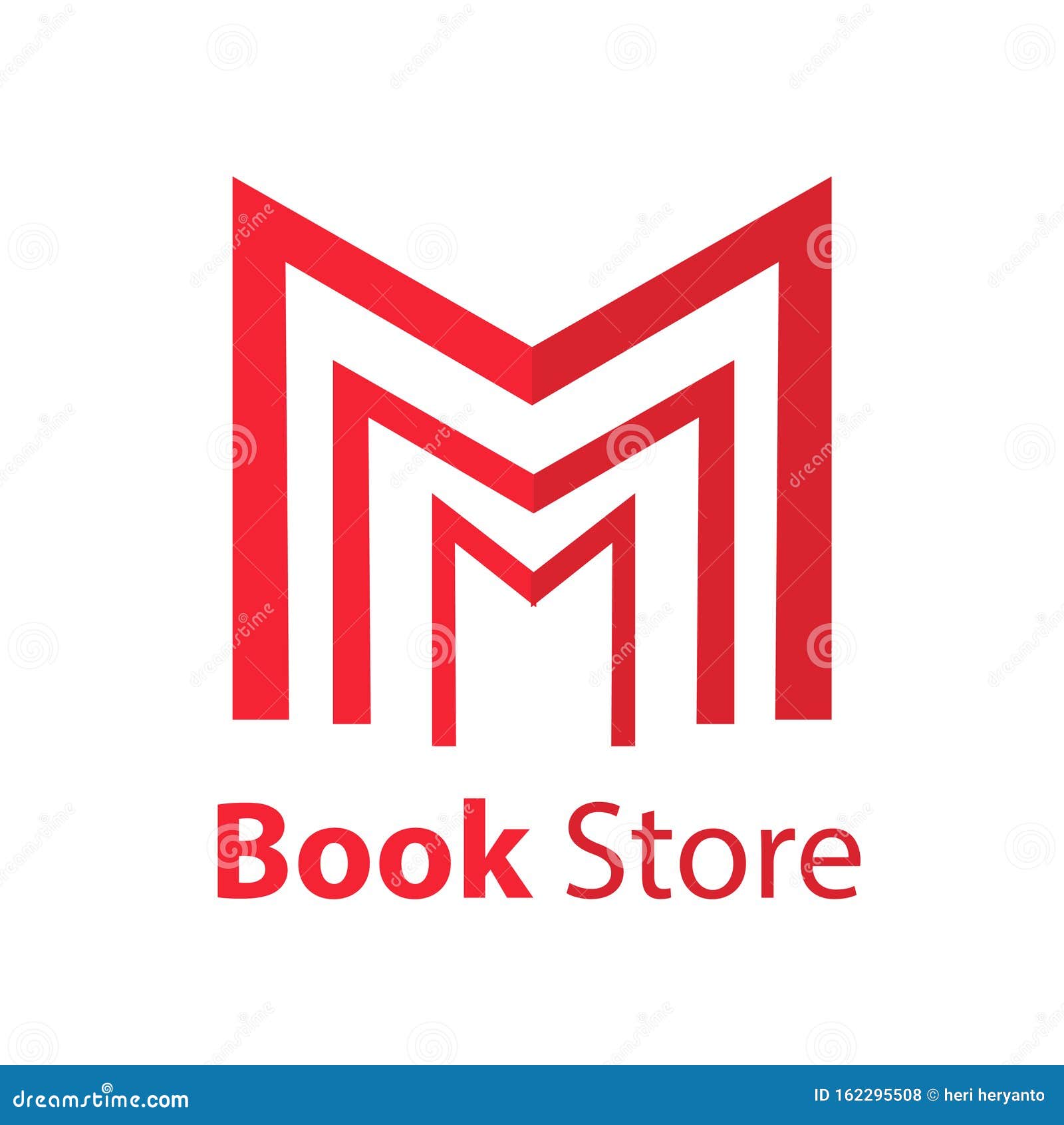 Bookstore Logo Design, Bookshop Vector Sign, Icon, Symbol, Emblem, Logo ...