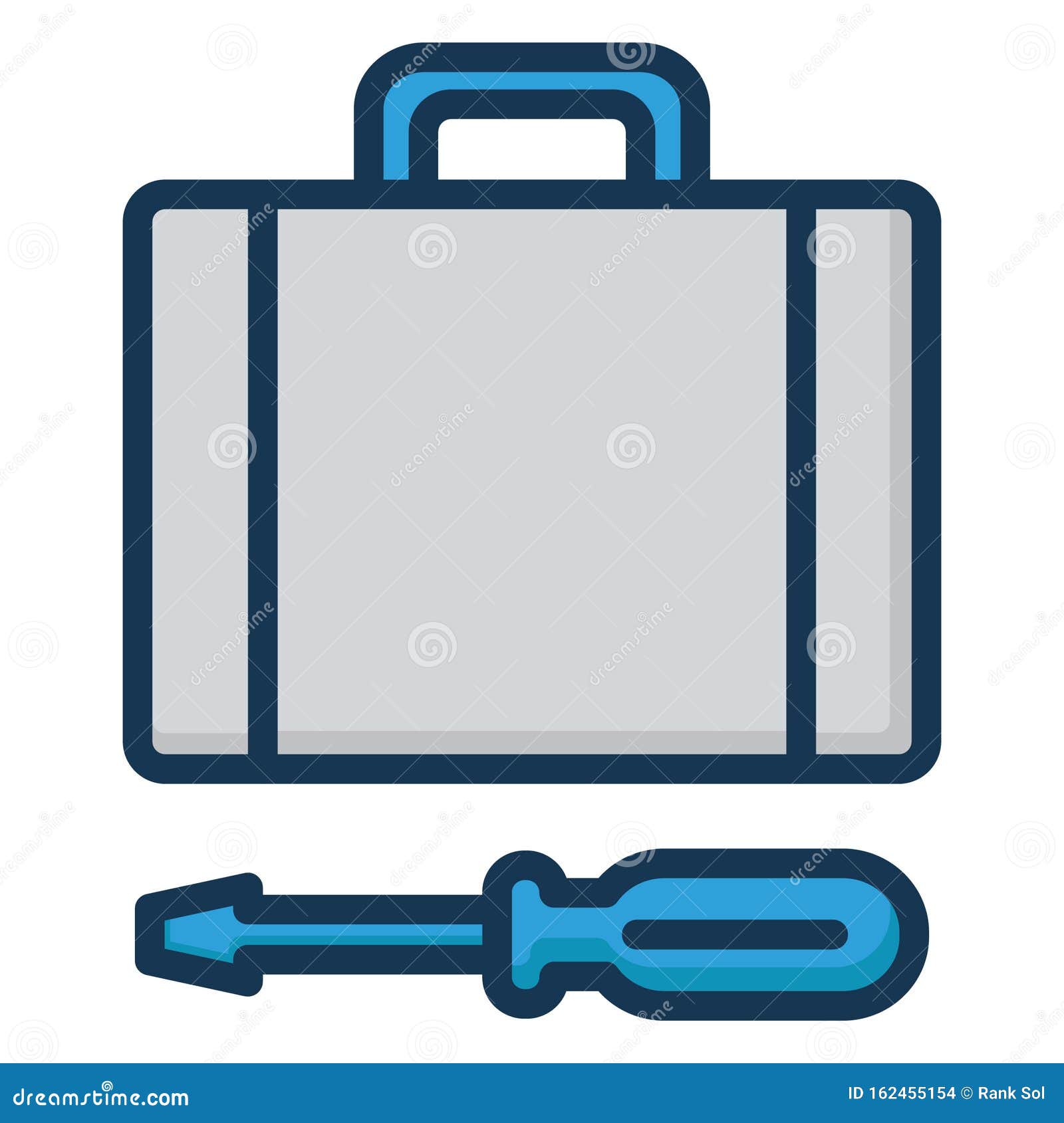 Tool Kit Isolated Vector Icon Easily Editable Stock Vector ...