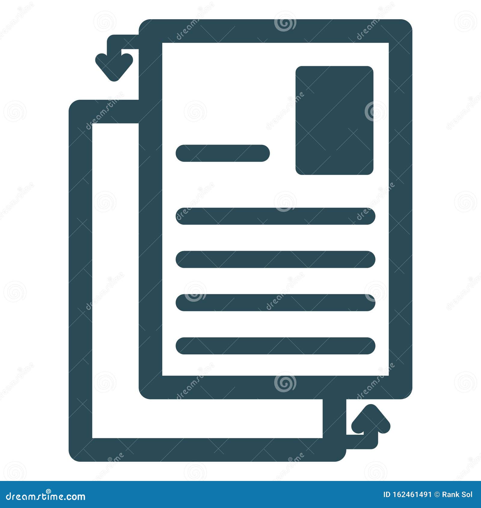 Copy Files Isolated Vector Icon Easily Editable Stock Vector ...
