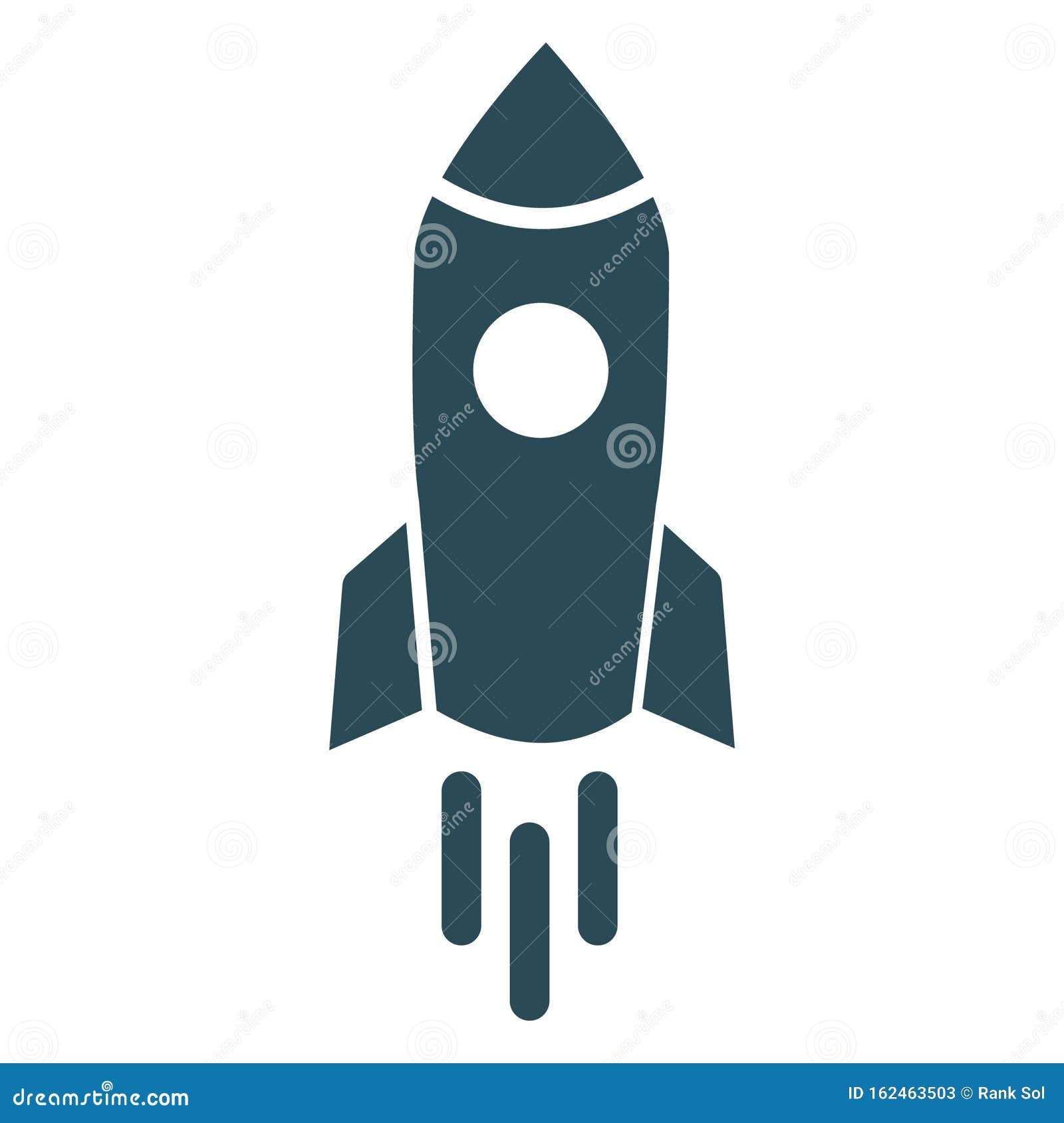 Rocket Isolated Vector Icon Easily Editable Stock Vector - Illustration ...