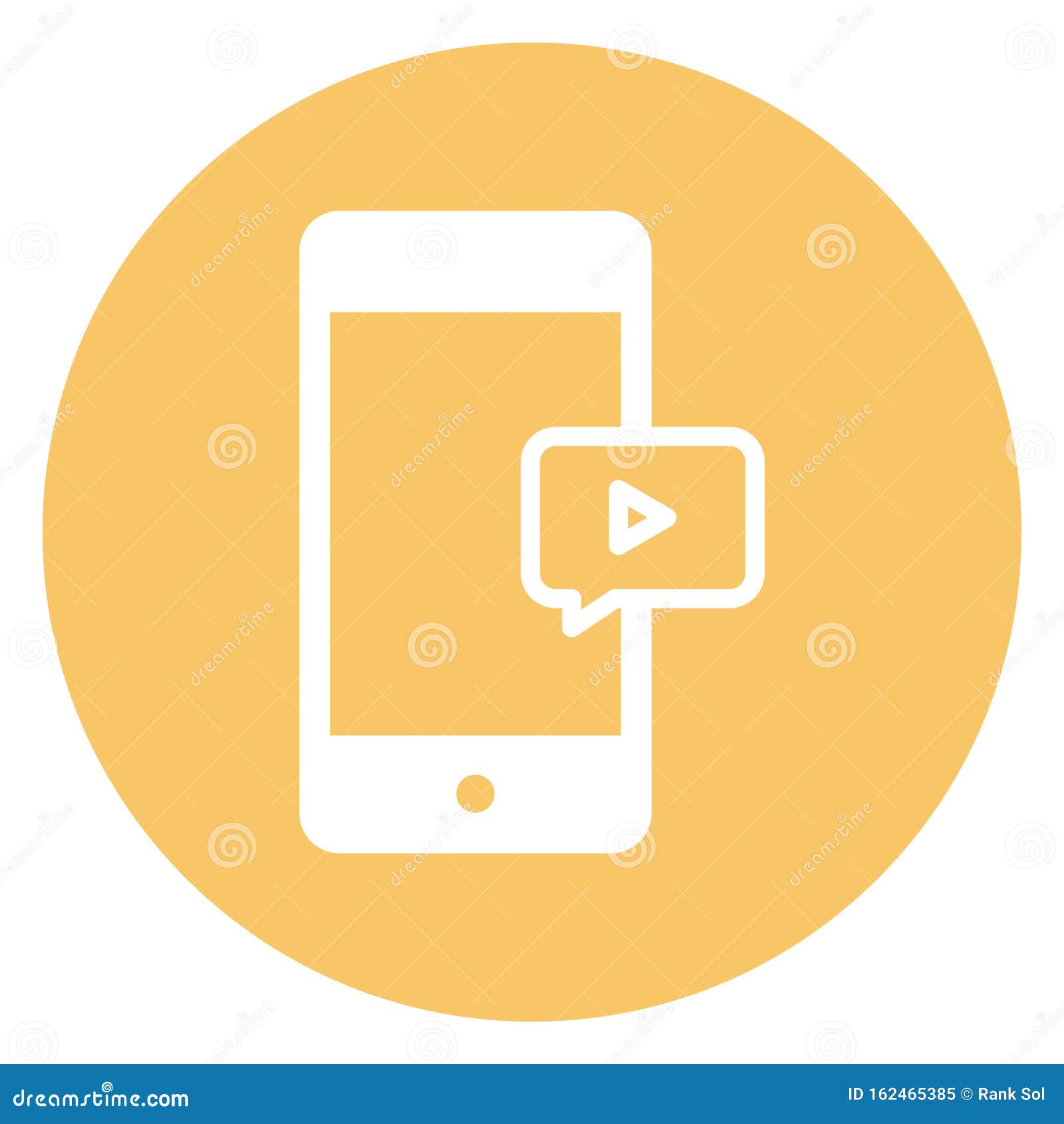 Video Message Isolated Vector Icon Easily Editable Stock Vector ...