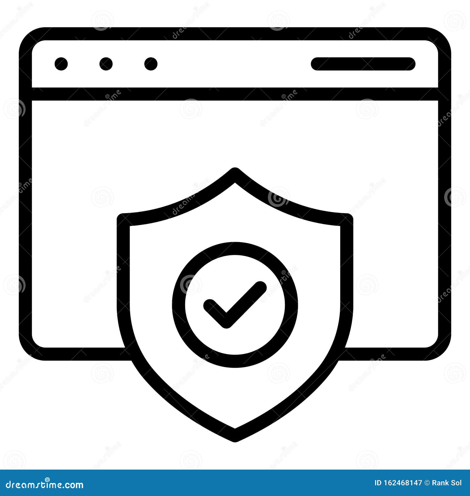Web Safety Isolated Vector Icon Easily Editable Stock Vector ...