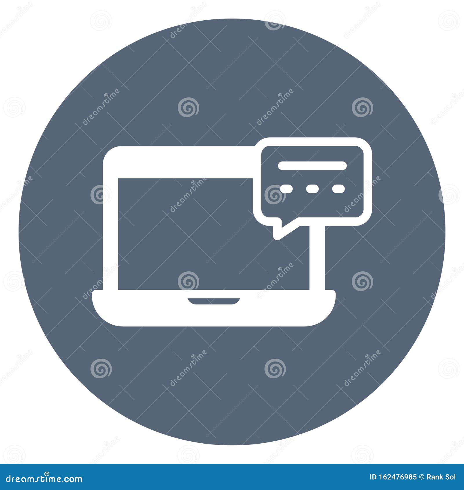 Blog Commenting Isolated Vector Icon Easily Editable Stock Vector ...