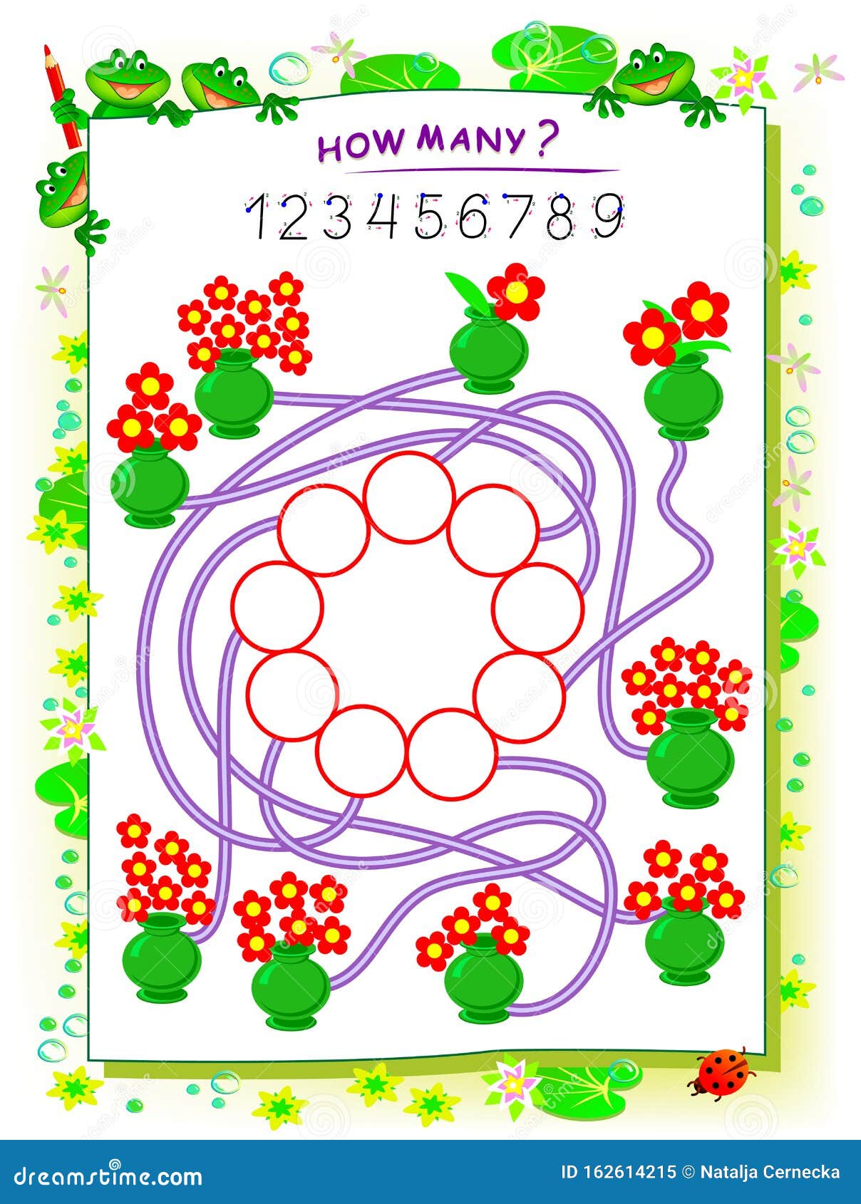 Logic Puzzle Game for Children with Maze. Printable Worksheet for Math ...