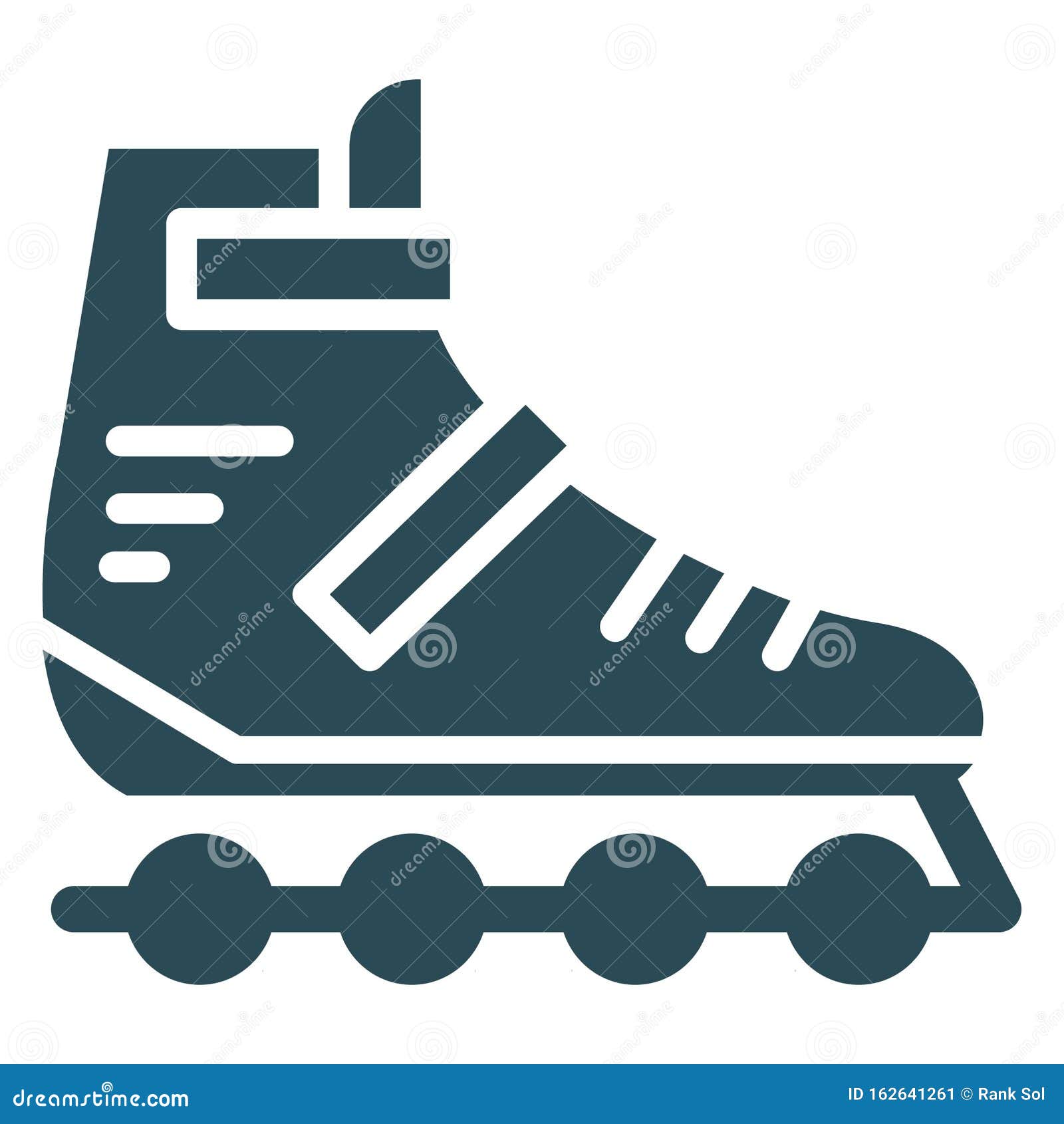 Inline Skates Isolated Vector Icon Which Can Easily Modify or Edit ...