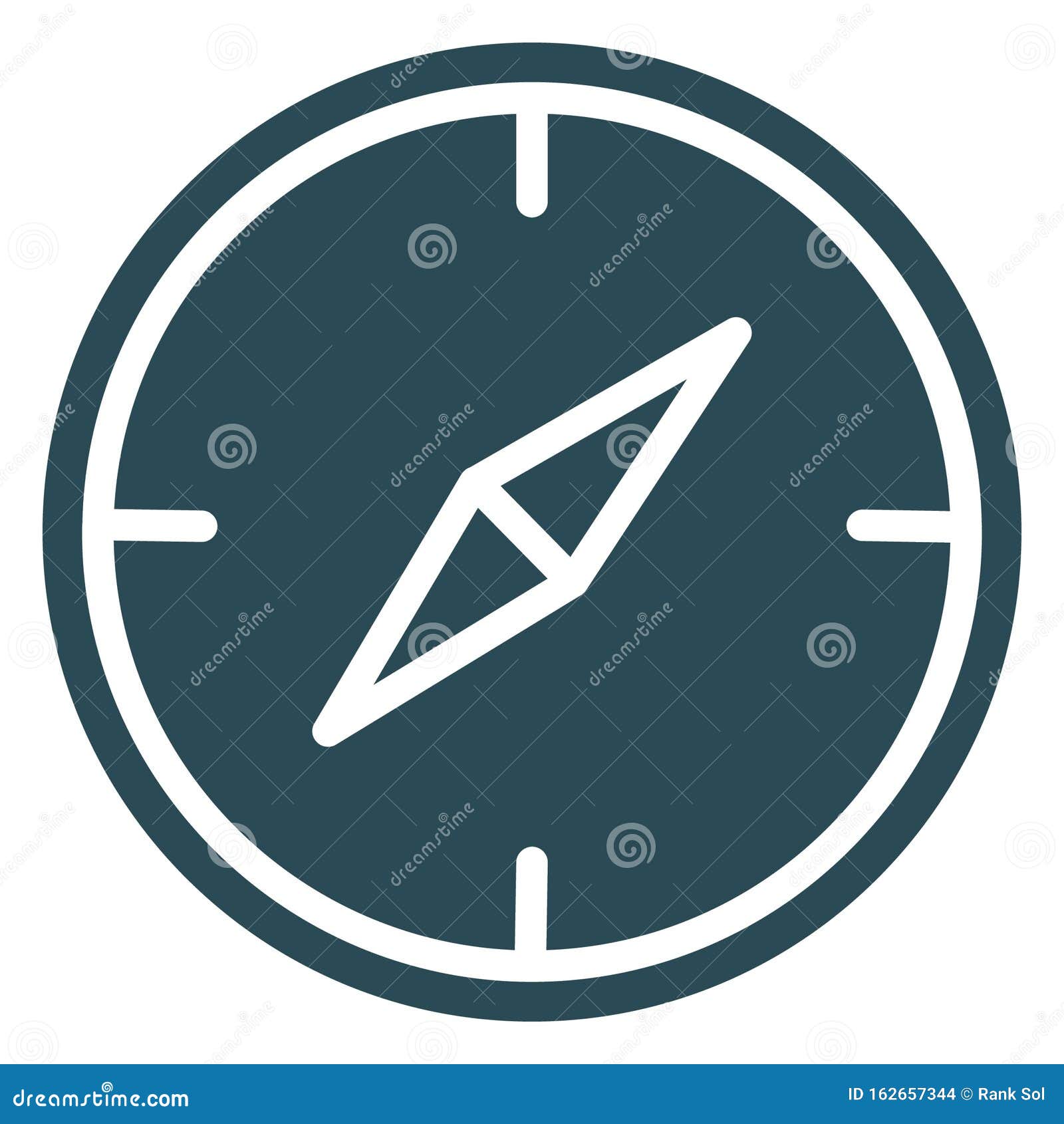 Cardinal Points Isolated Vector Icon Which Can Easily Modify or Edit ...