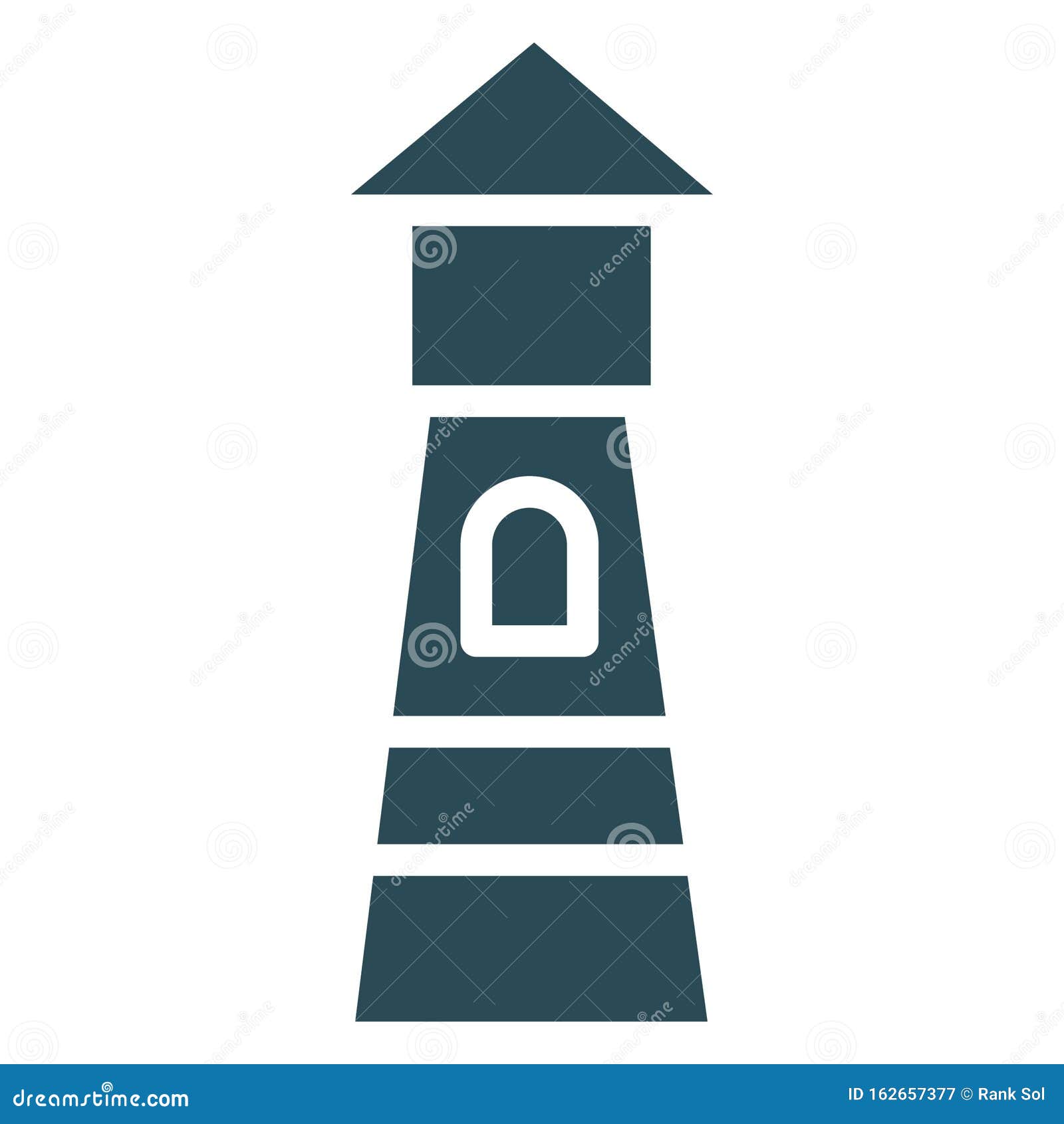 Beacon Isolated Vector Icon Which Can Easily Modify or Edit Stock ...