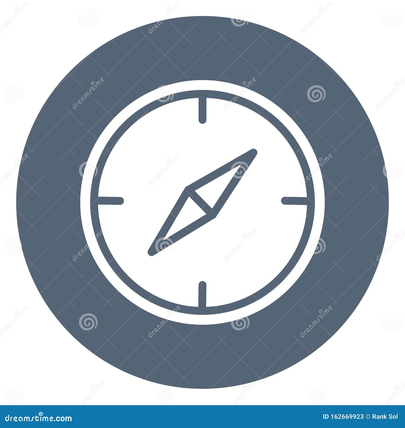 Cardinal Points Isolated Vector Icon Which Can Easily Modify or Edit ...