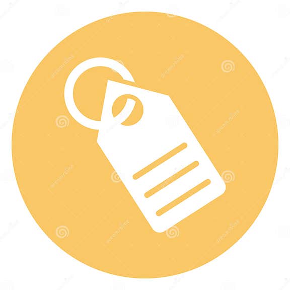 Commercial Tag Isolated Vector Icon Which Can Easily Modify or Edit ...