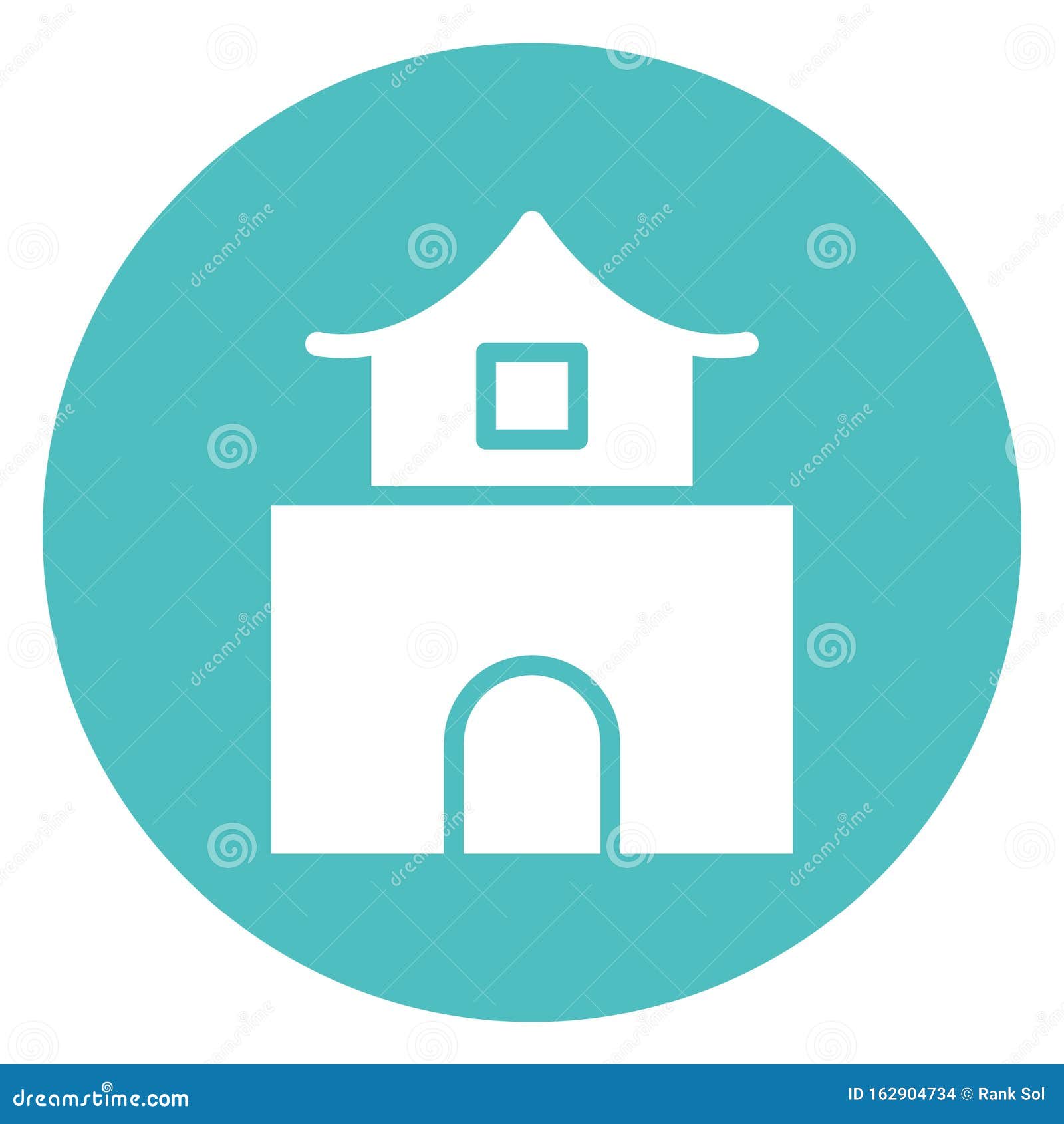 Famous Place Isolated Vector Icon Which Can Easily Modify or Edit Stock ...