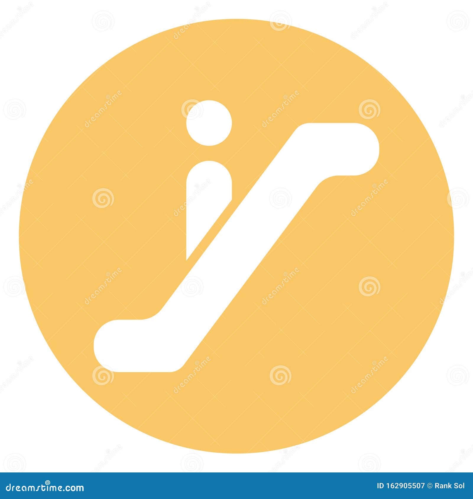 Electric Stairs Isolated Vector Icon Which Can Easily Modify or Edit ...