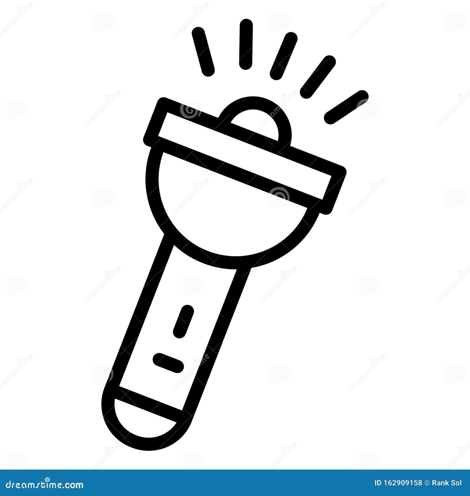 Electric Light Isolated Vector Icon Which Can Easily Modify or Edit ...