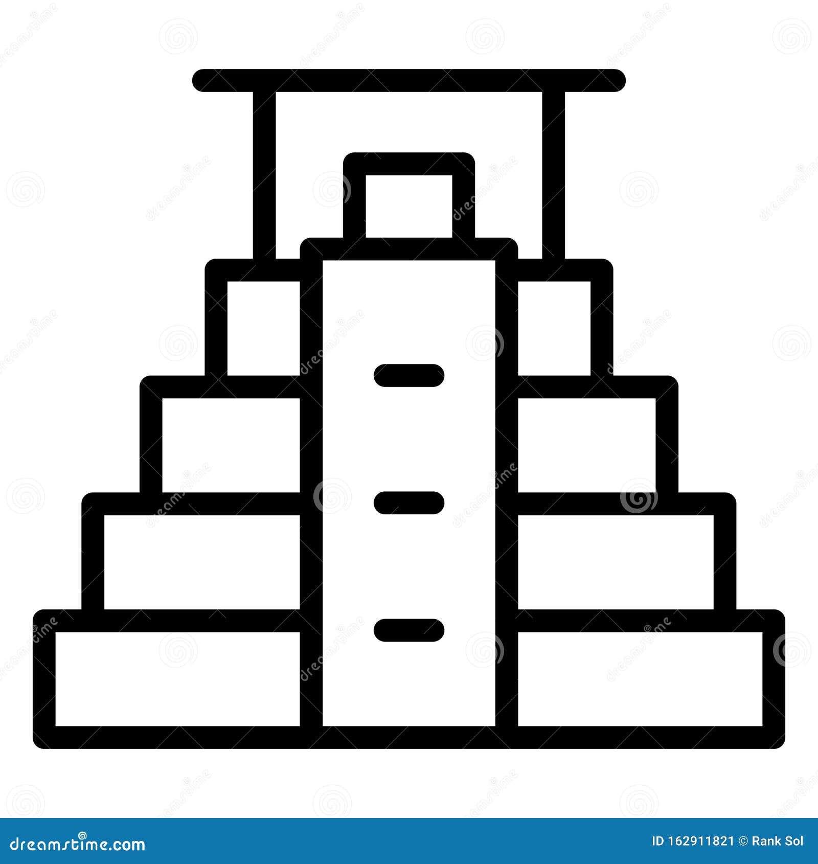 Famous Places Isolated Vector Icon Which Can Easily Modify or Edit ...