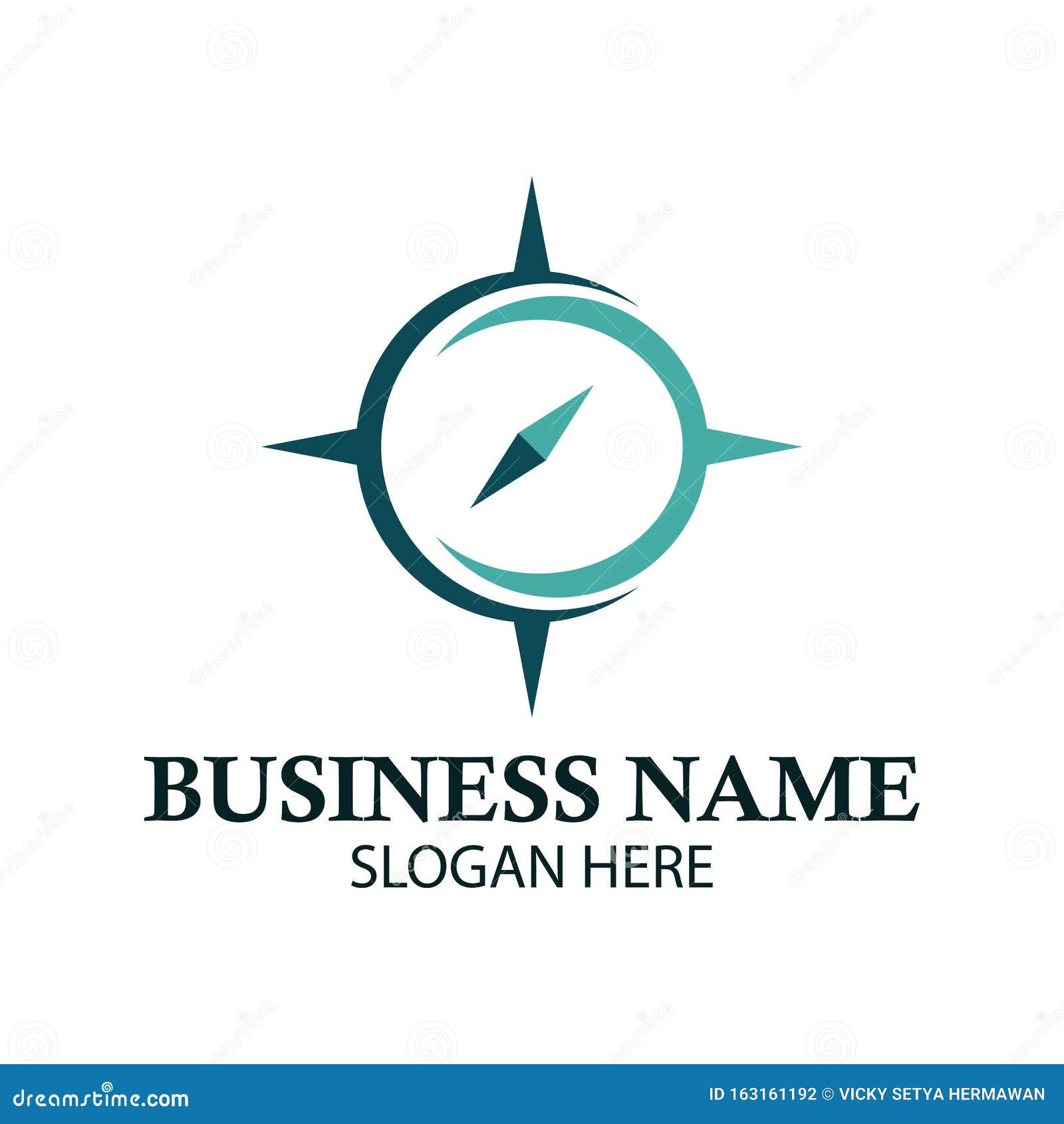 Simple Compass Vector Logo Design Illustration Inspiration Template ...