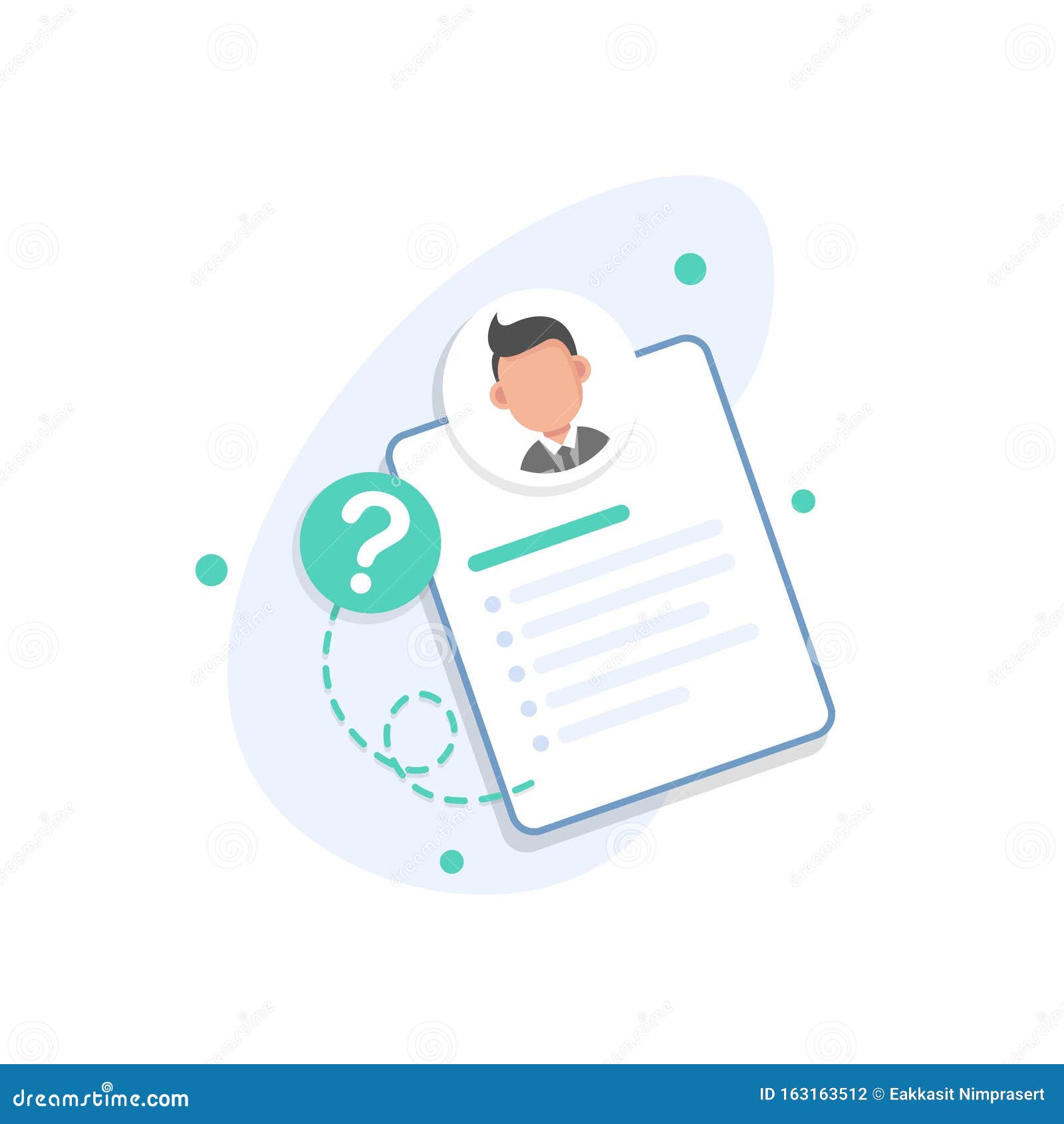 Personal Info Data, User or Profile Card Details Symbol Stock ...