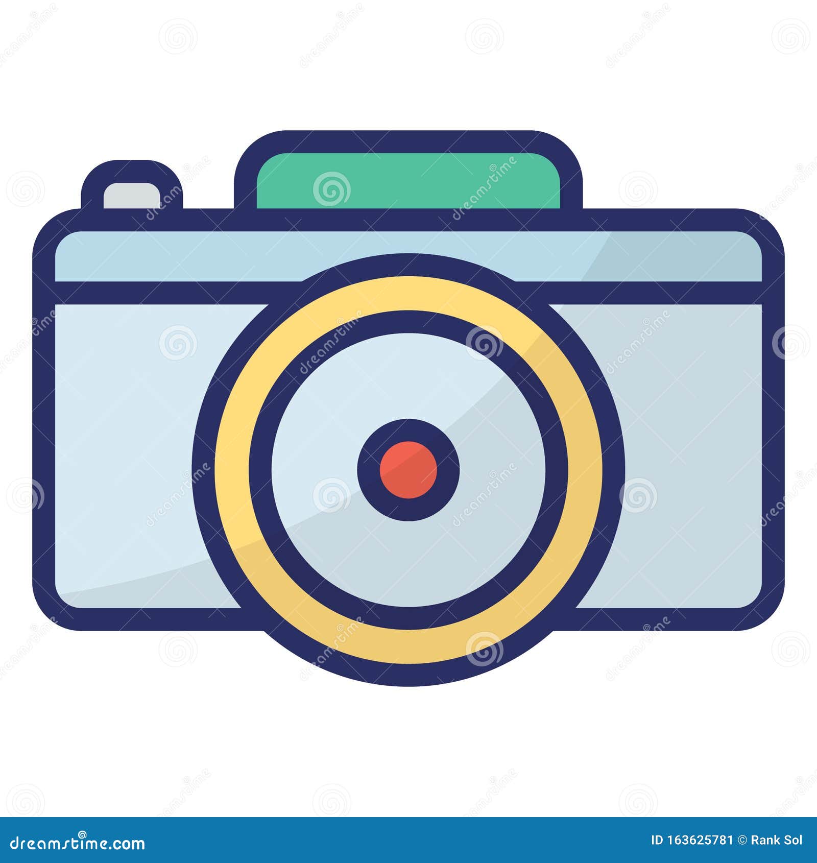 Camera Isolated Isolated Vector Icon Easily Editable Easily Editable ...