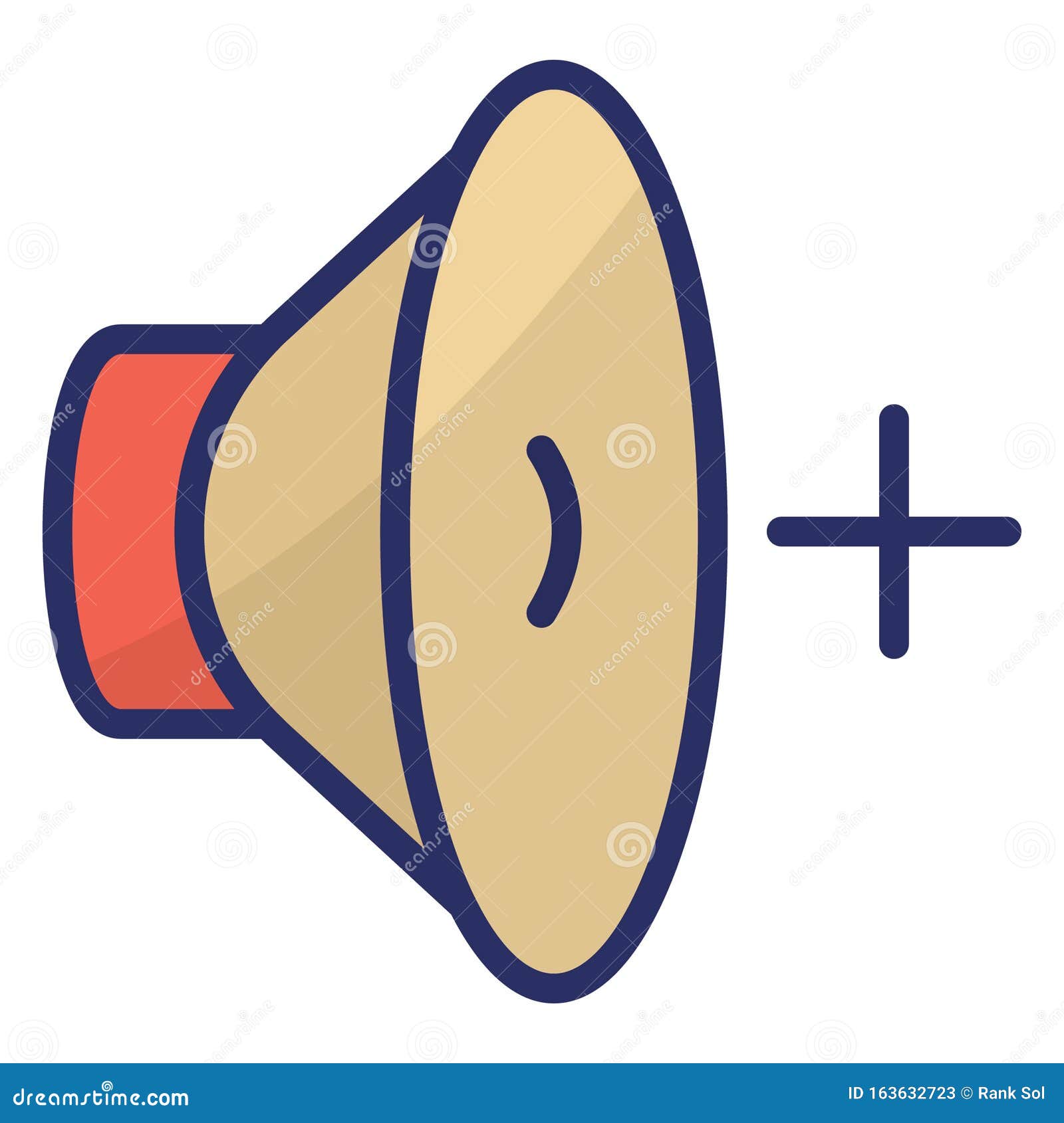 Decrease Volume Isolated Isolated Vector Icon Easily Editable Easily Editable Stock Illustration ...