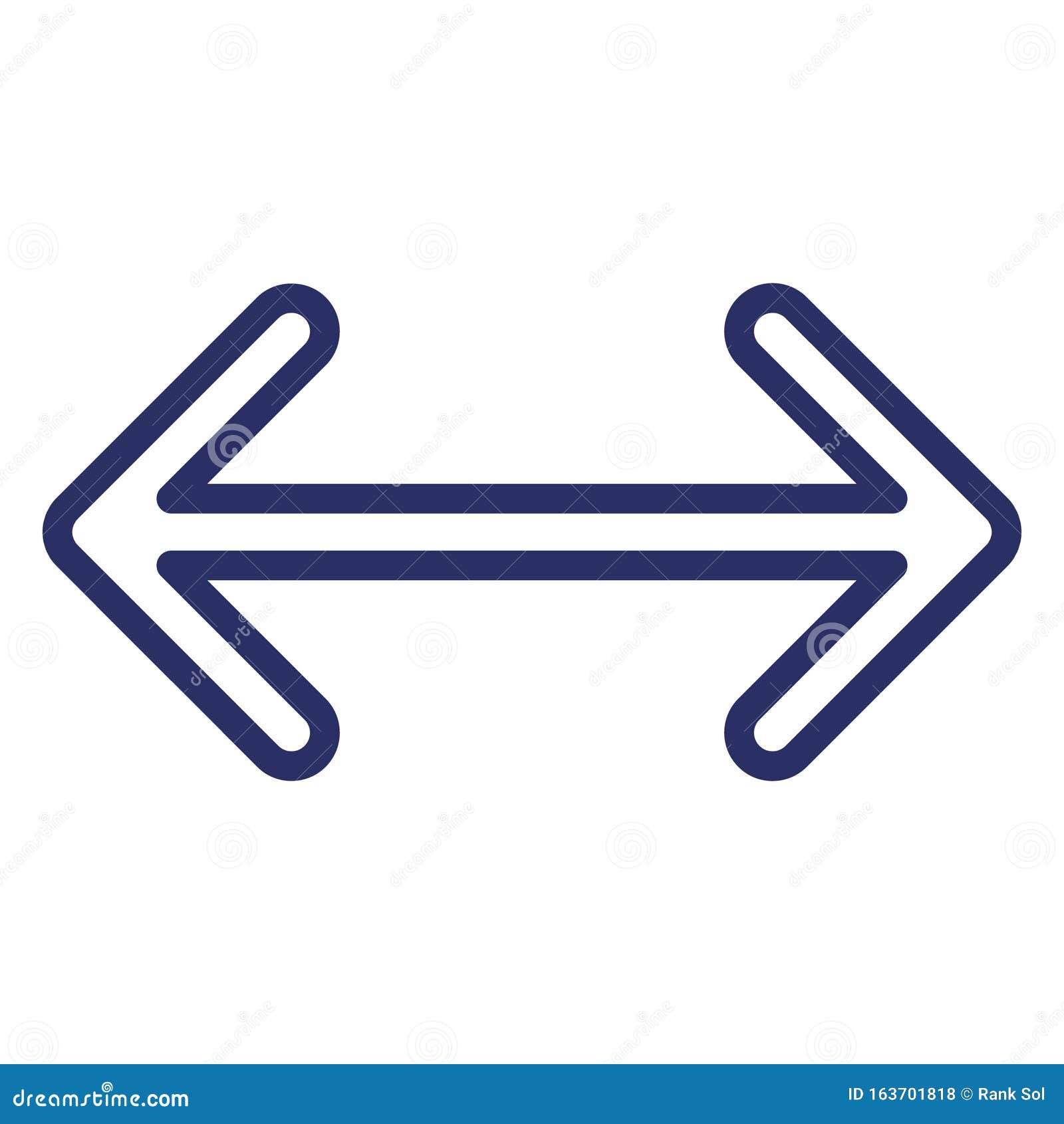 Arrows Isolated Isolated Vector Icon Easily Editable Easily Editable ...