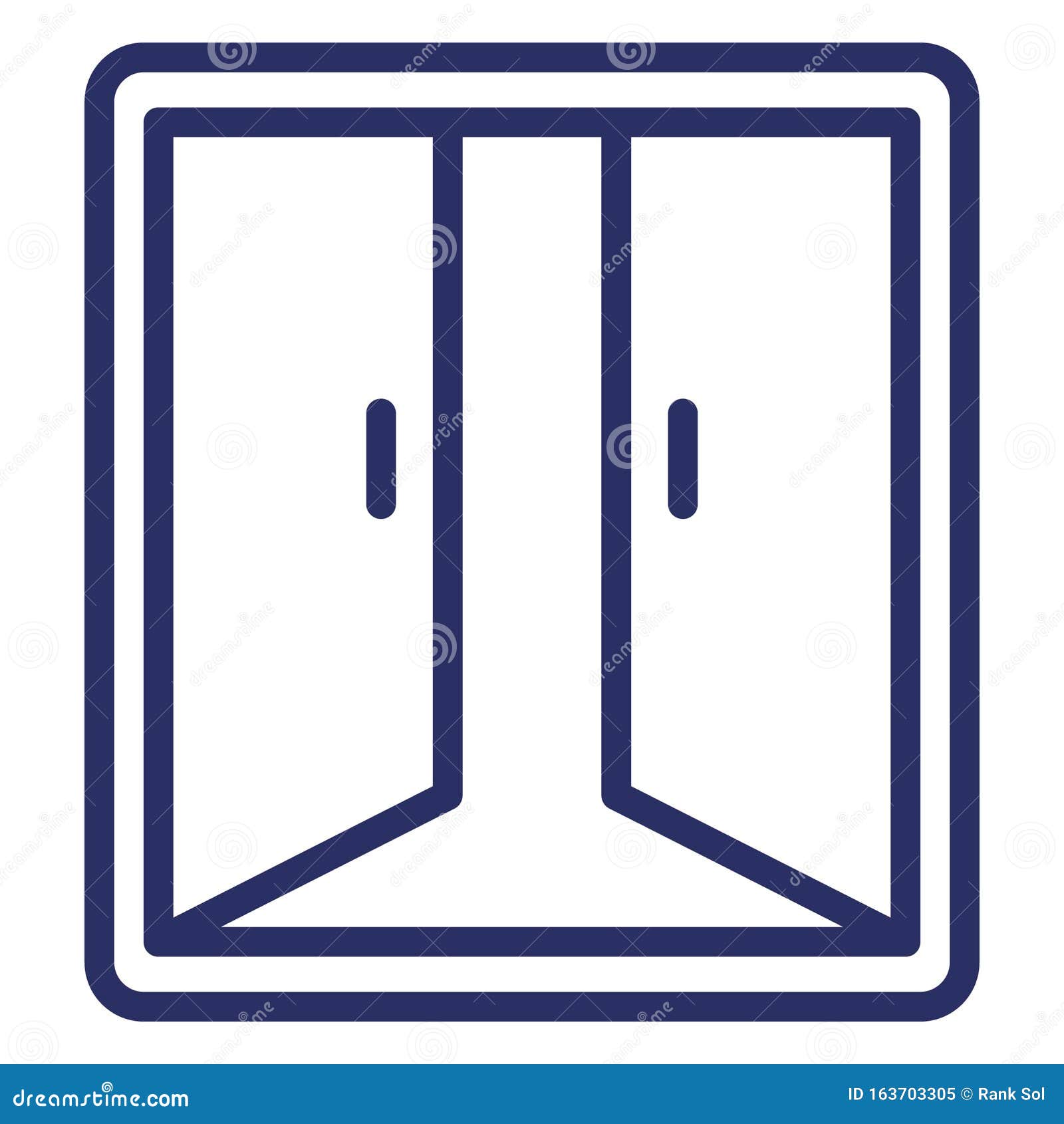 Home Entrance Isolated Isolated Vector Icon Easily Editable Easily ...