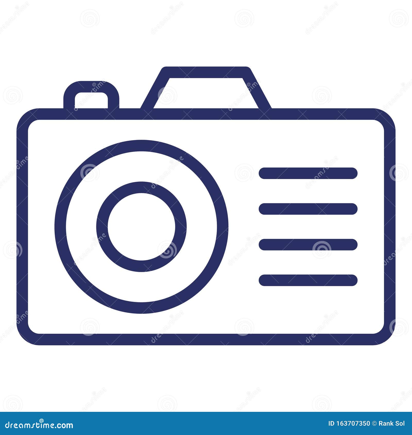 Camera Isolated Isolated Vector Icon Easily Editable Easily Editable Stock Illustration ...